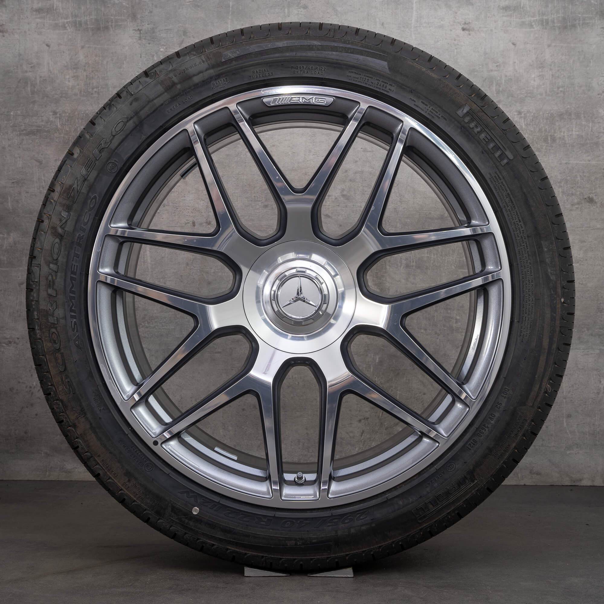 AMG Mercedes Benz G-Class G63 W463A summer wheels 22 inch rims ...