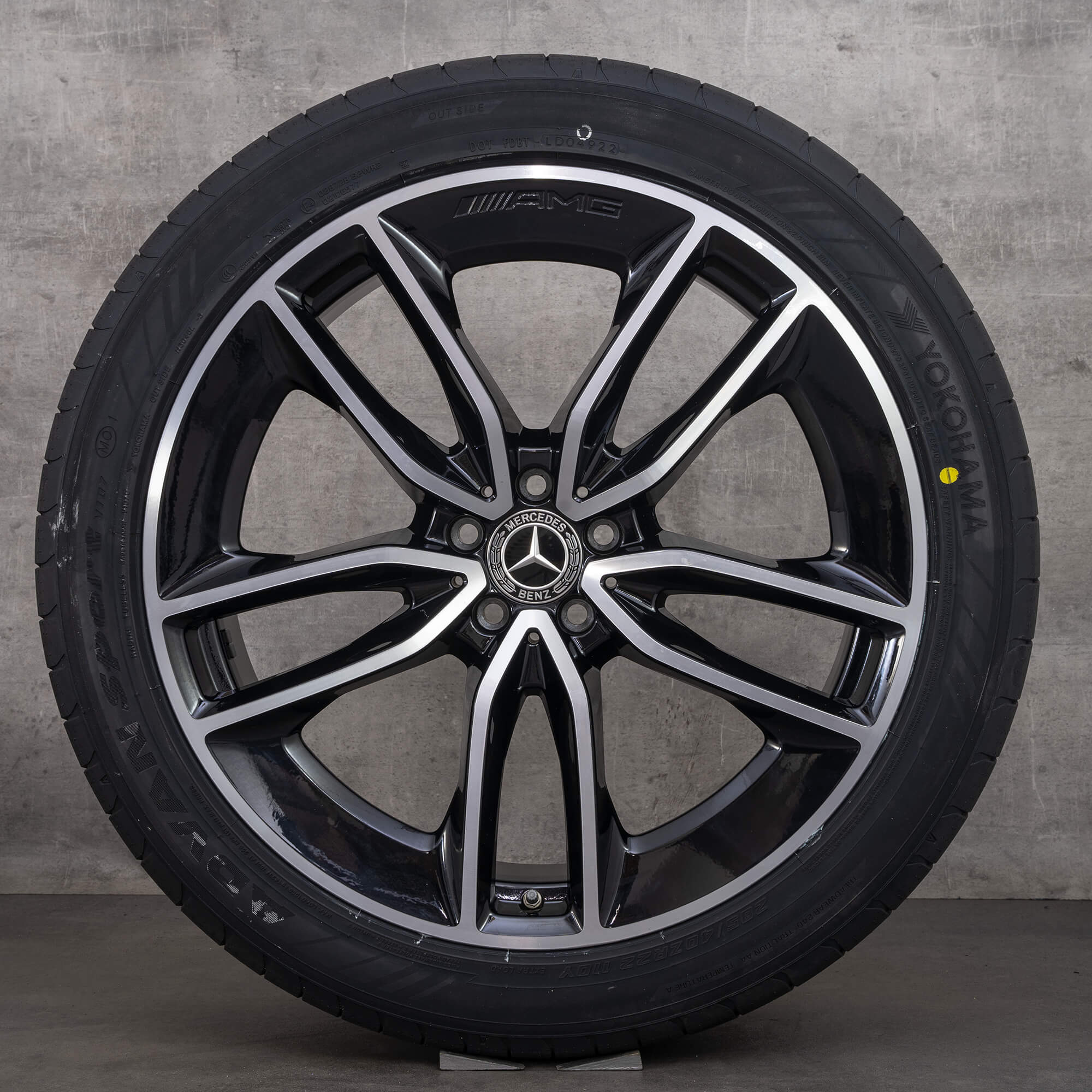 AMG Mercedes Benz GLE W167 V167 summer wheels 22 inch tires rims