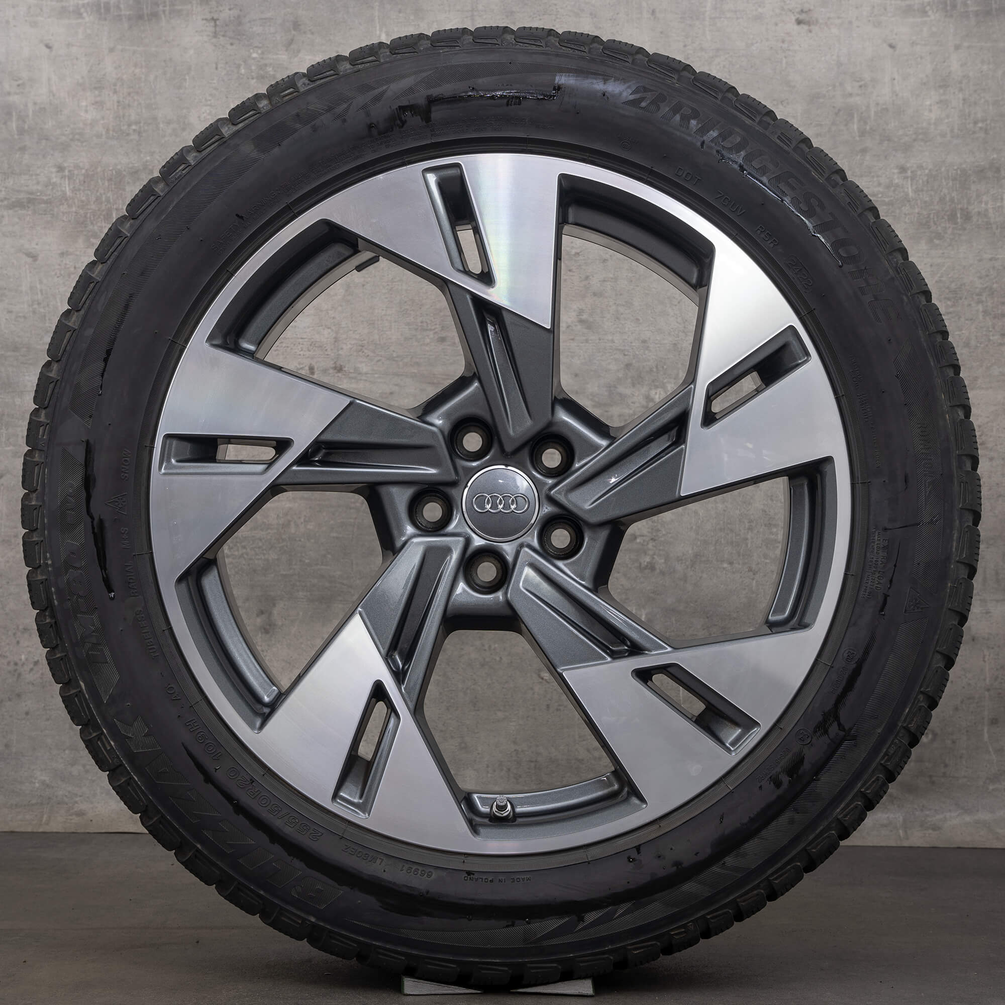 Audi Q8 E Tron Ge Winter Wheels Tires 20 Inch Rims 6 5 Mm 4ke601025t