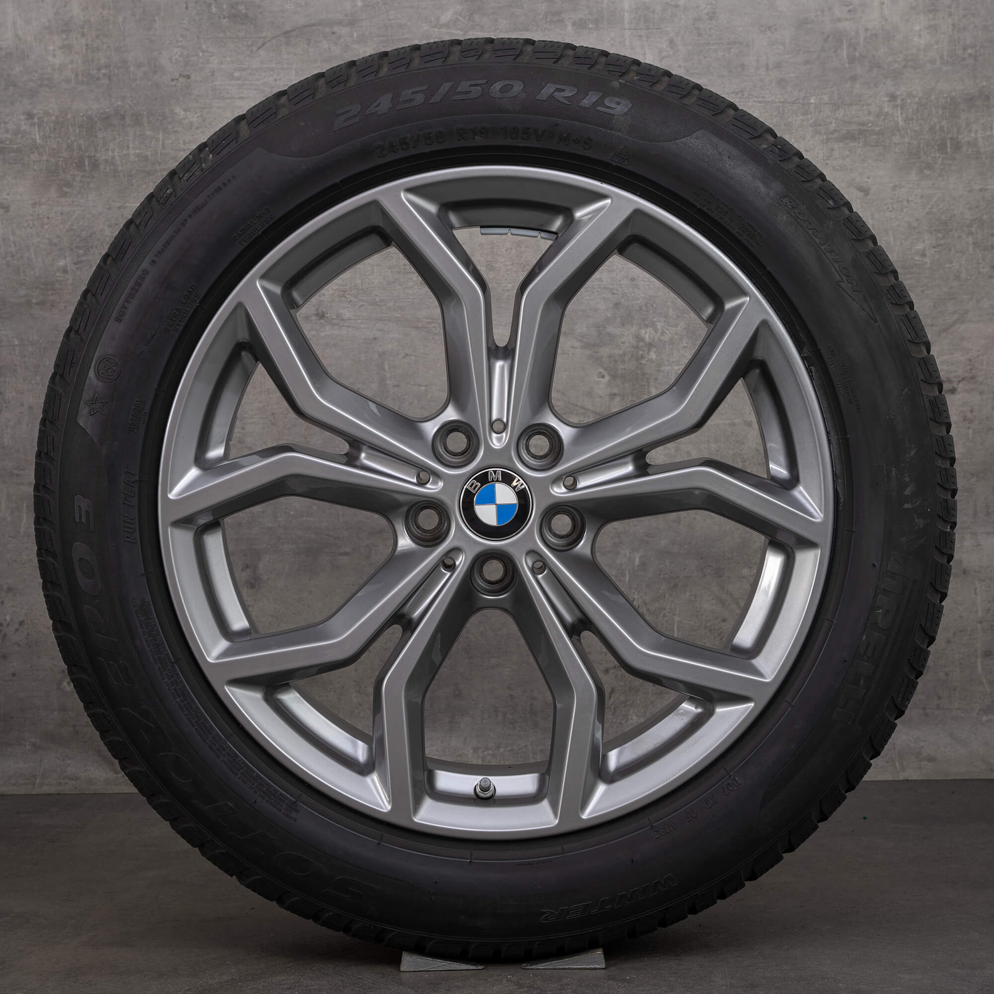 BMW 19 inch rims X3 G01 X04 G02 styling 694 winter wheels tires 6877328