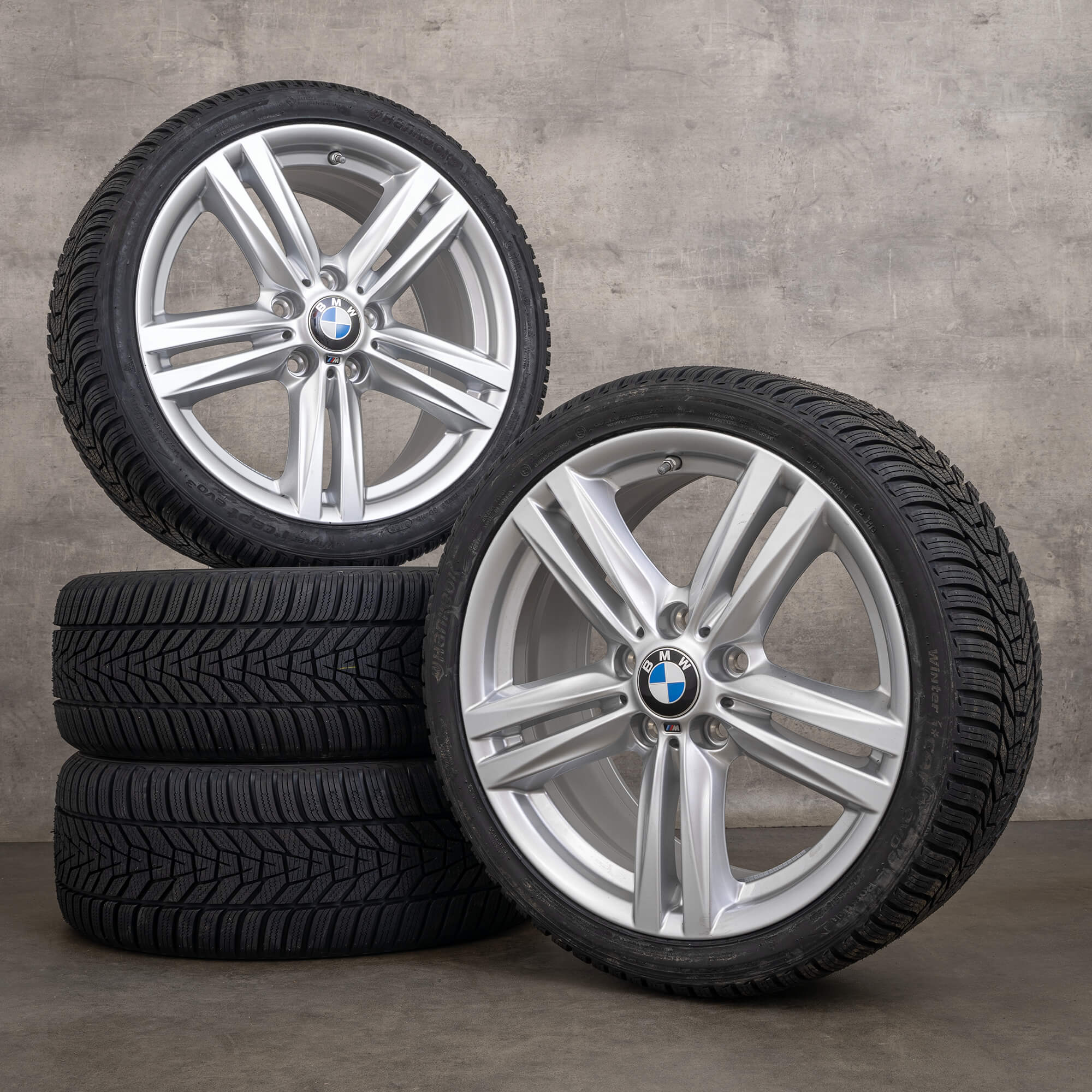 Original BMW 1 Series F20 F21 2 F22 F23 18 inch rims winter tires 386 M NEW