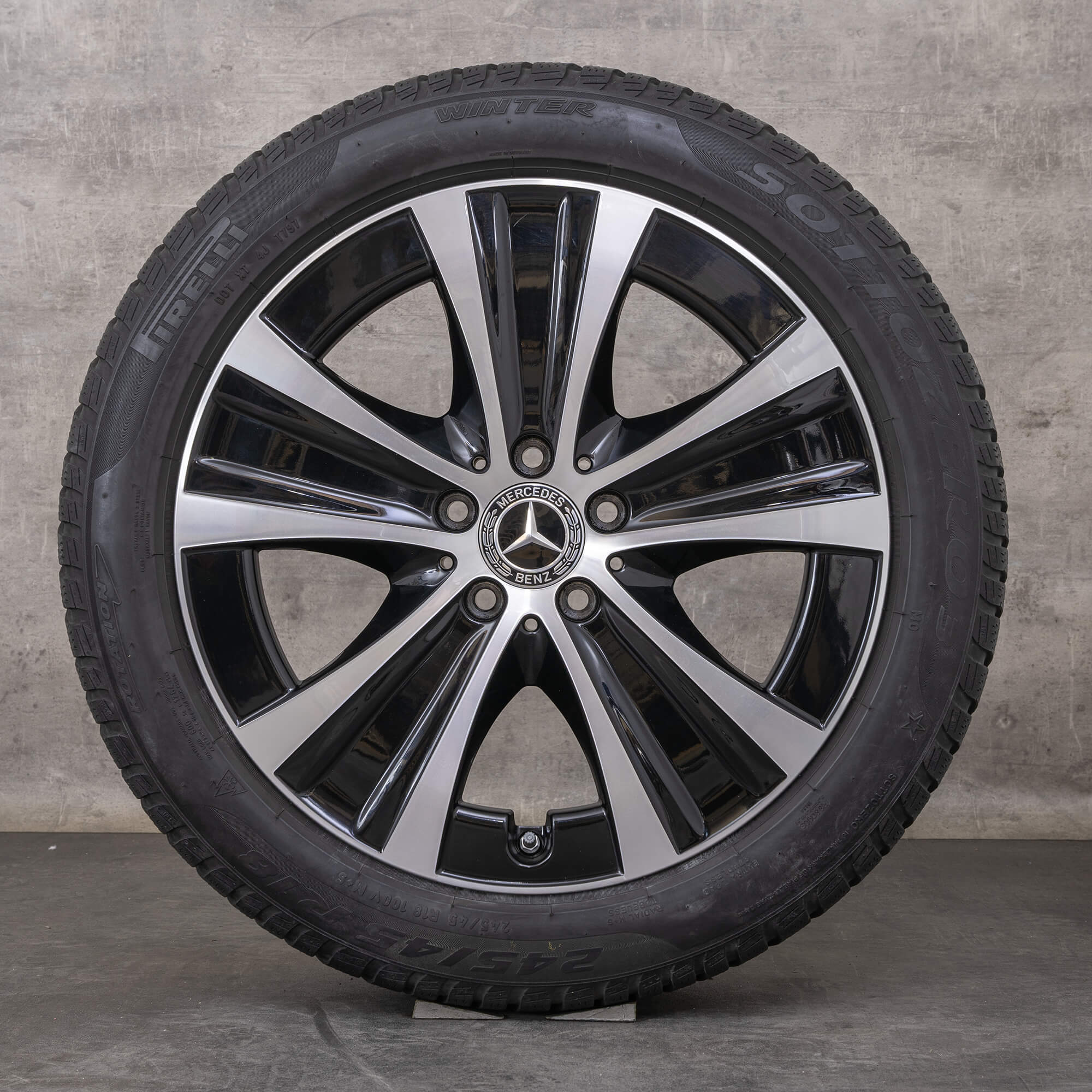 Original Mercedes Benz E-Klasse Winterräder 18 Zoll W213 S213 C238 A238 ...