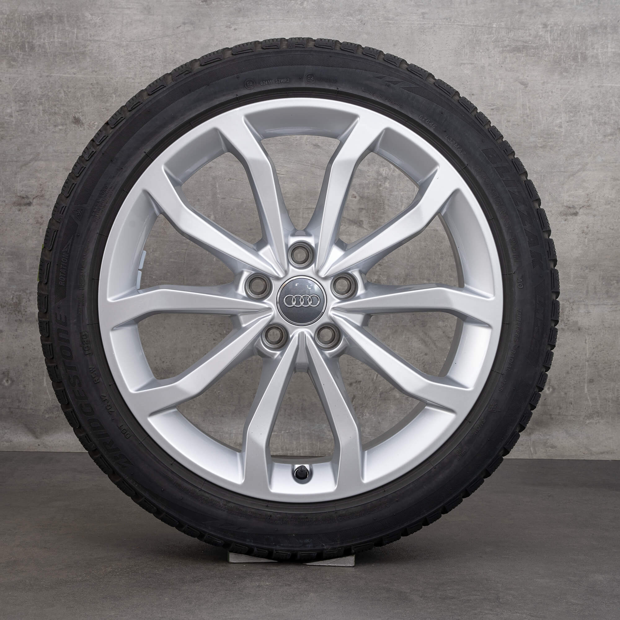 Audi 18 inch rims A4 S4 B9 8W winter tires wheels 8W0601025ED 7 mm