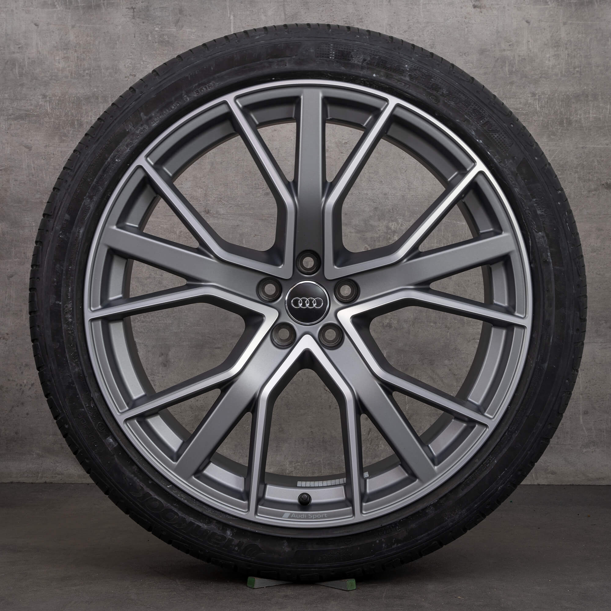 Audi 22 inch rims Q7 SQ7 4M summer tires wheels 4M0601025CP 5 mm