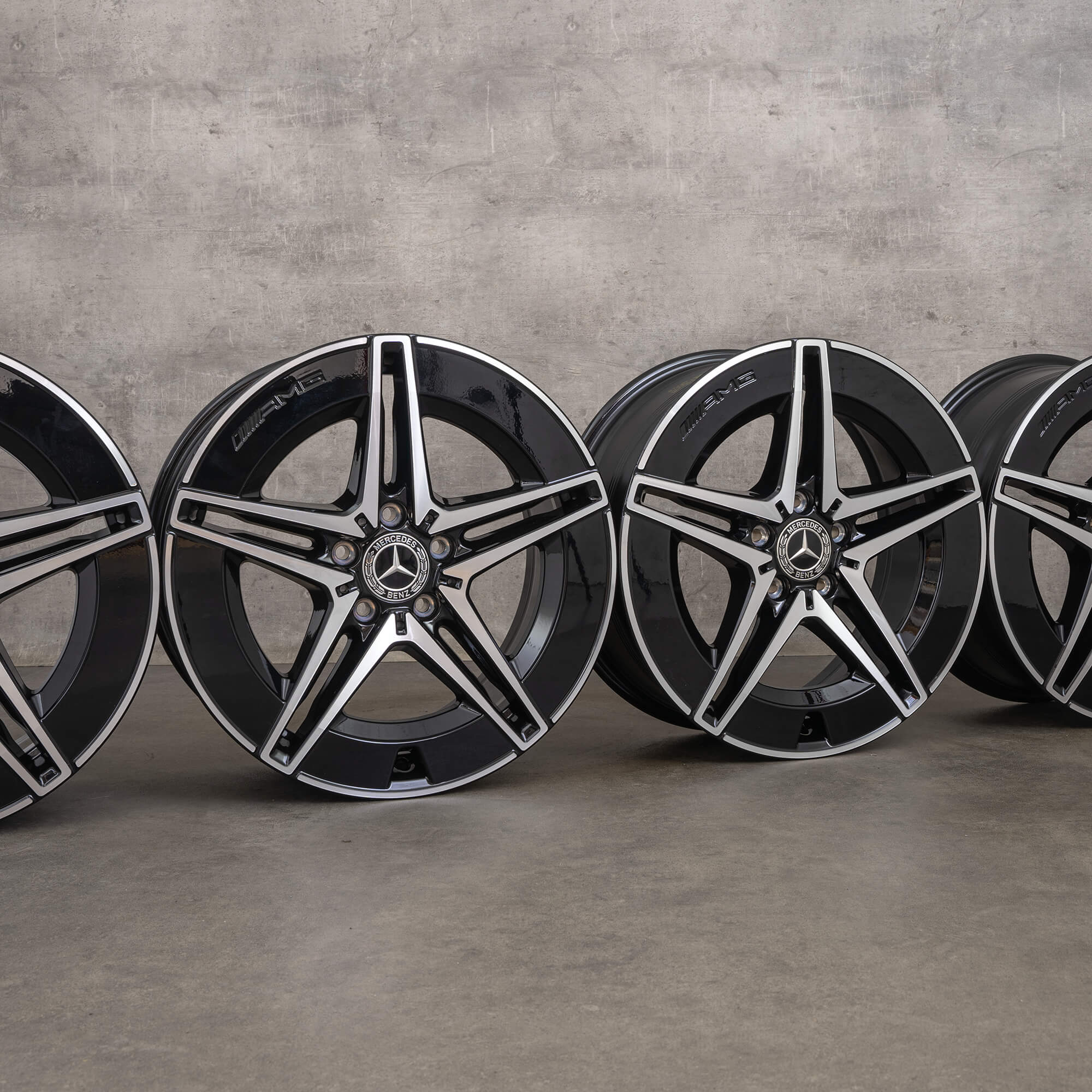 AMG Mercedes Benz Hybrid C-Class W206 S206 C300e 18 palcové ráfky NOVÉ
