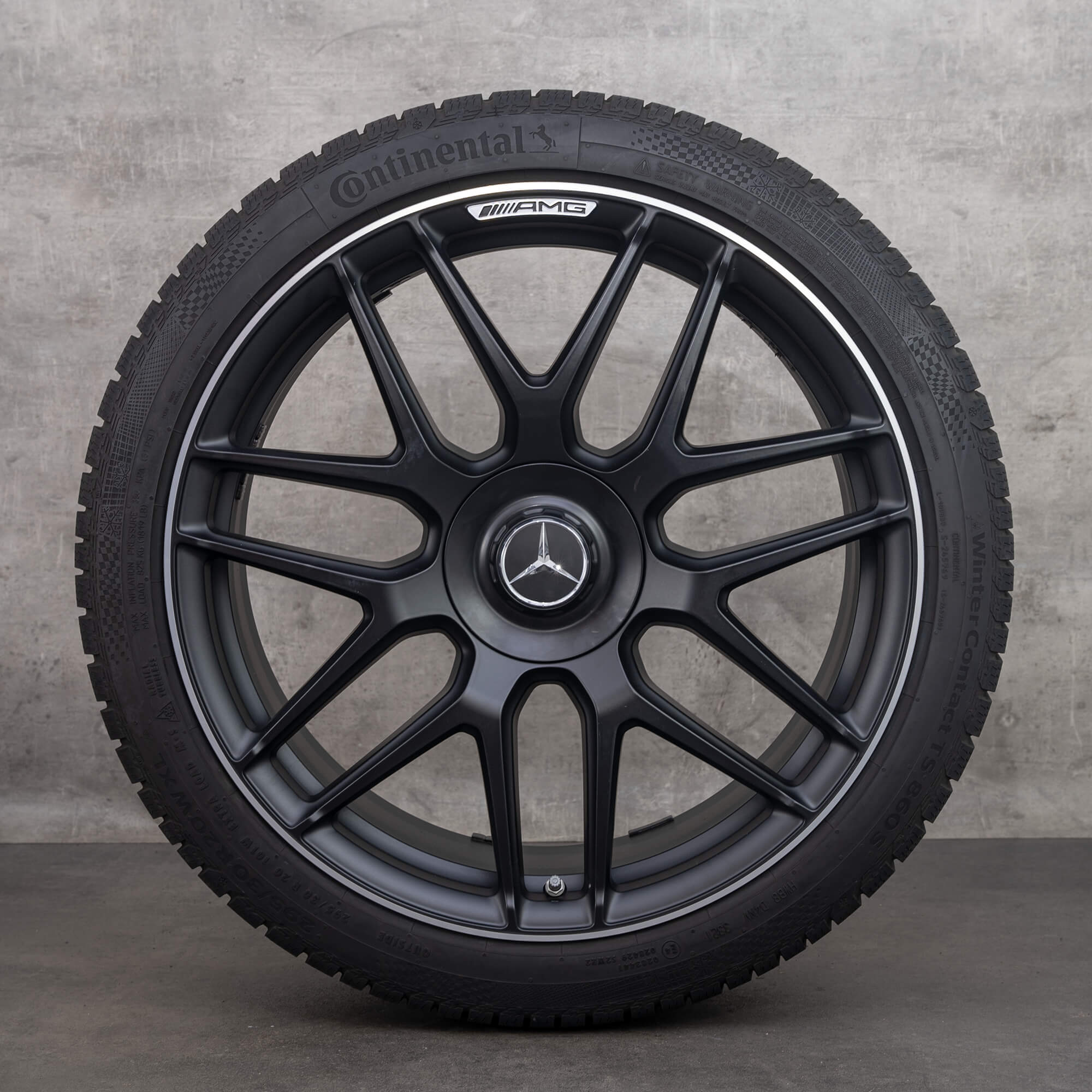 AMG 20 inch Mercedes rims E-Class W213 S213 E63 & S winter tires wheels