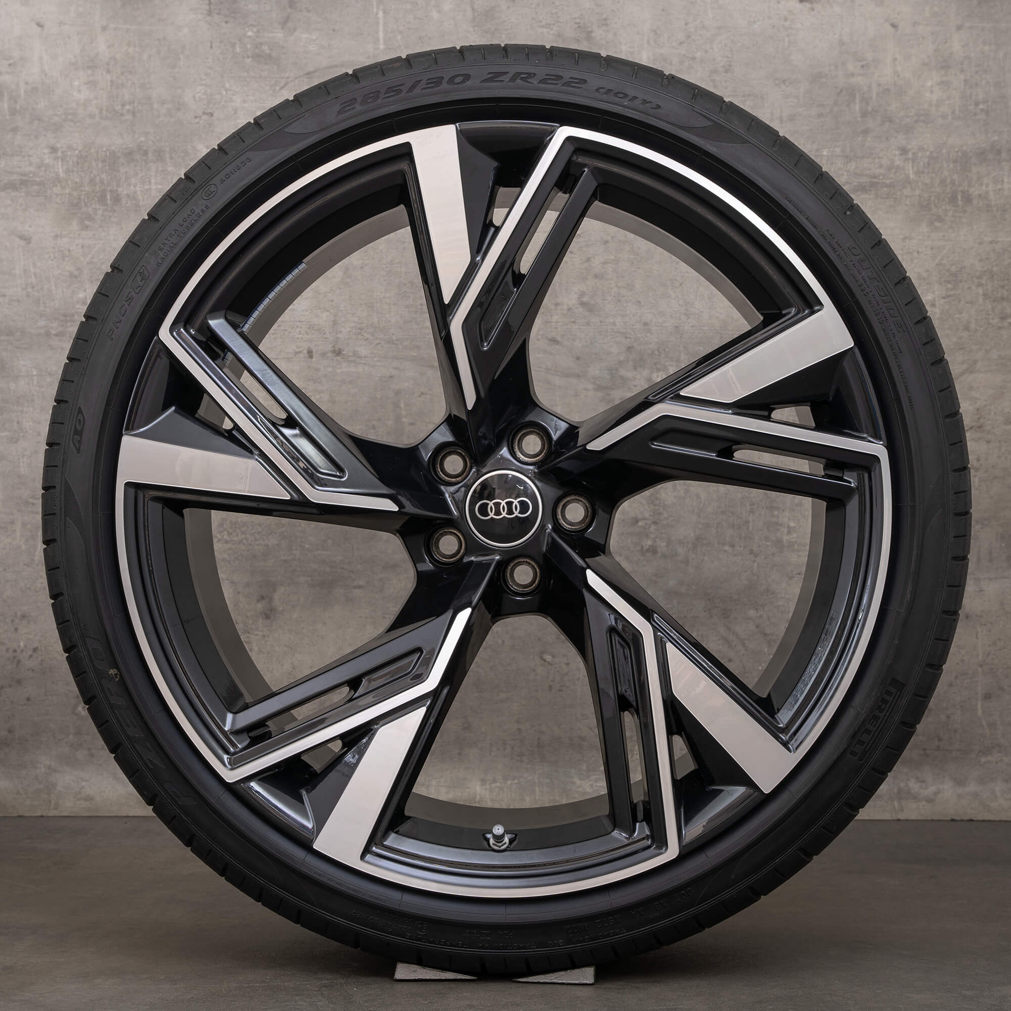 Audi RS6 RS7 4K C8 summer wheels 22 inch rims tires 4K0601025DH NEW