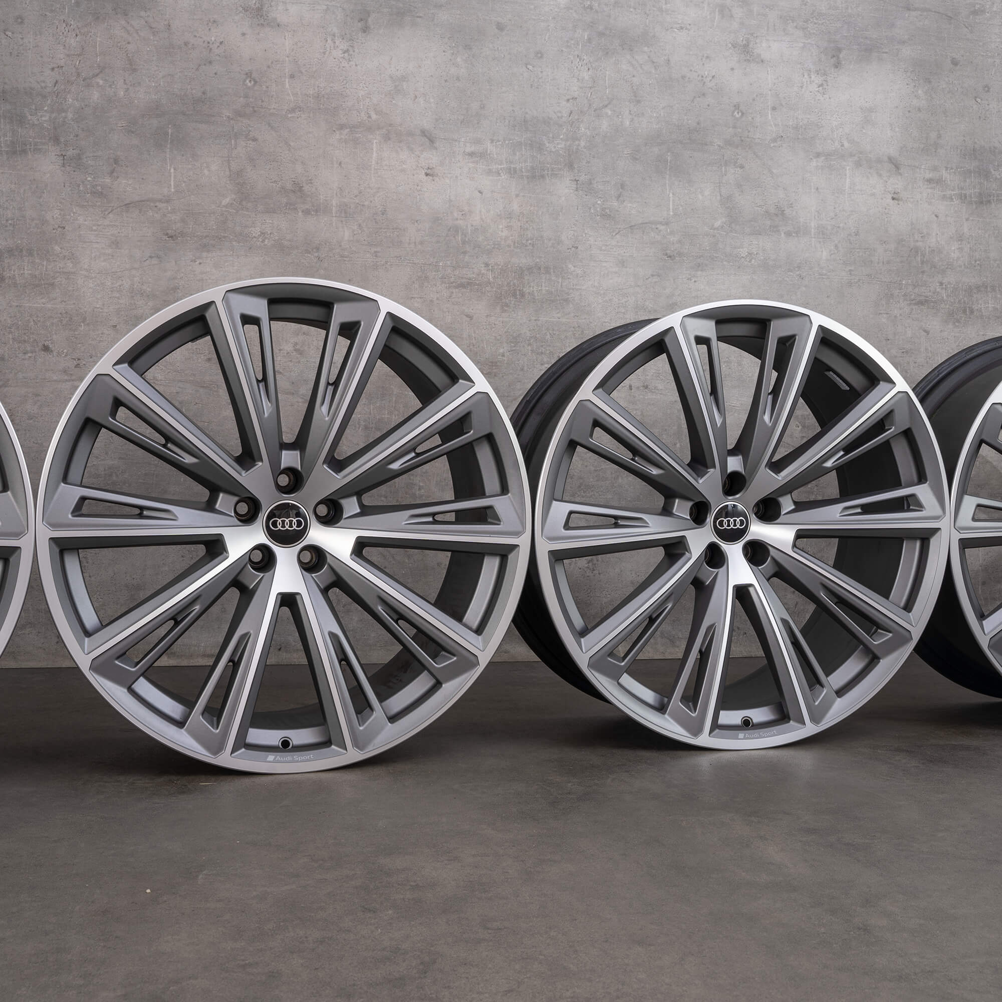 Audi 23 inch rims Q8 SQ8 4M8 aluminum 4M8601025R Trapezoid 10J x ET 15