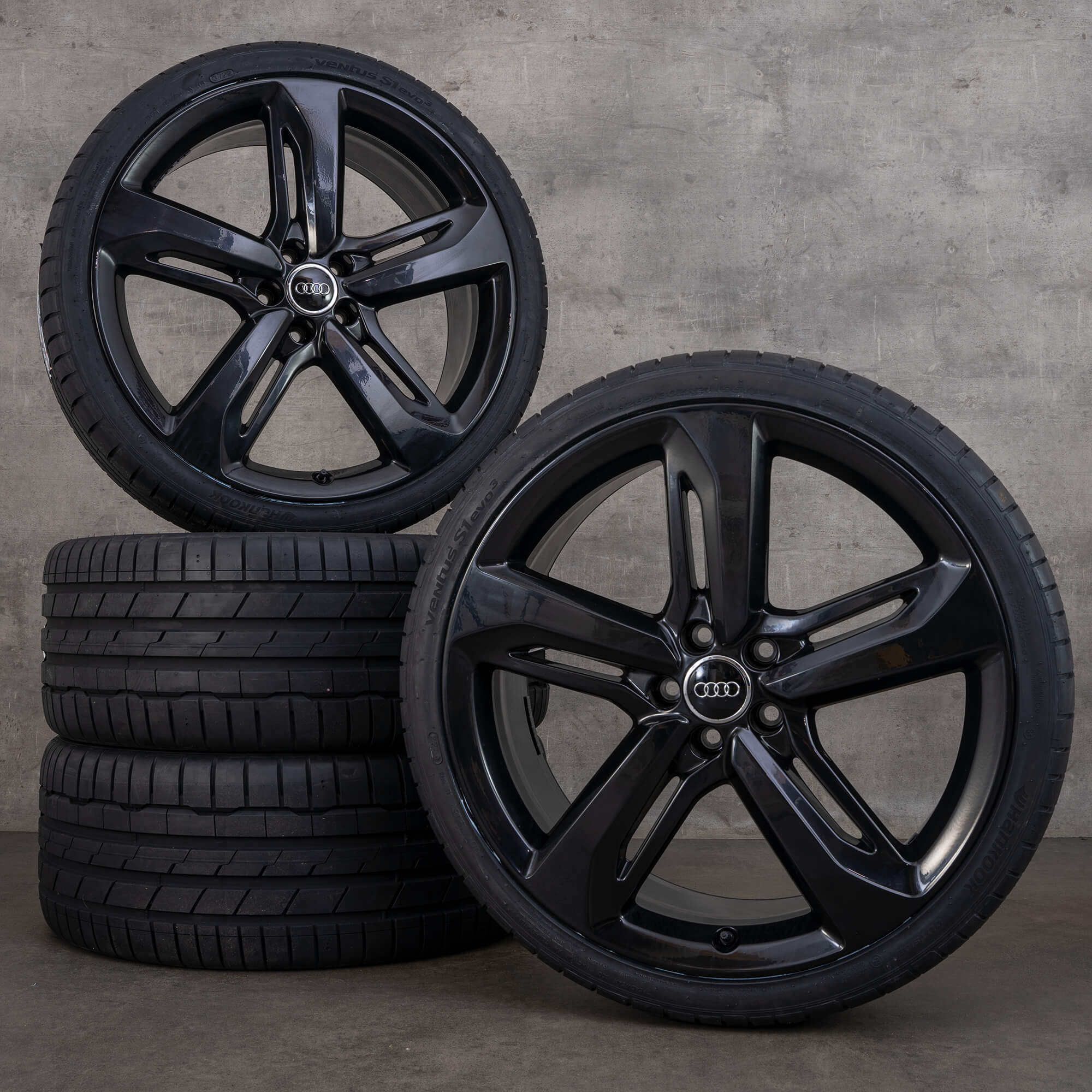 Audi rims 21 inch A6 S6 4G Performance Blade summer wheels alloy ...