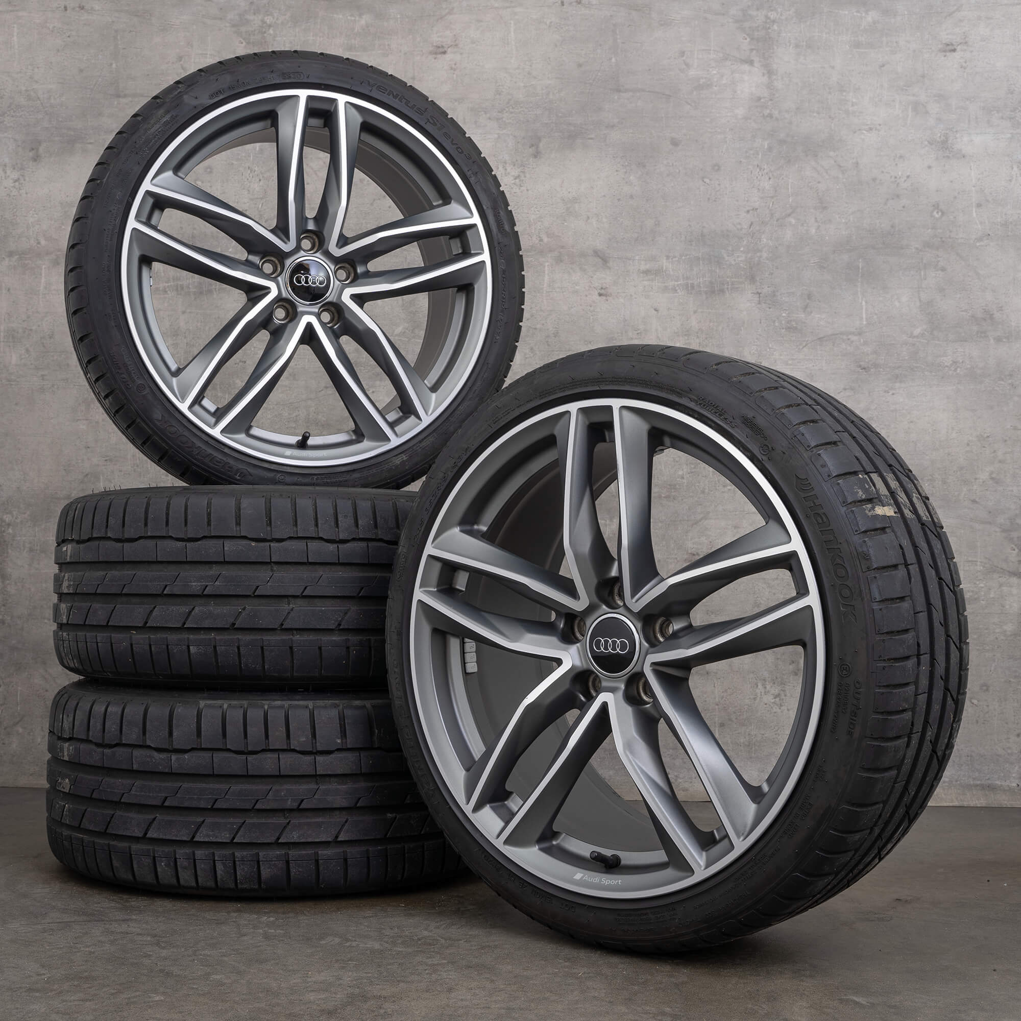 AUDI TT TTS TTRS 8S FV summer wheels 19 inch rims tires 8S0601025BG