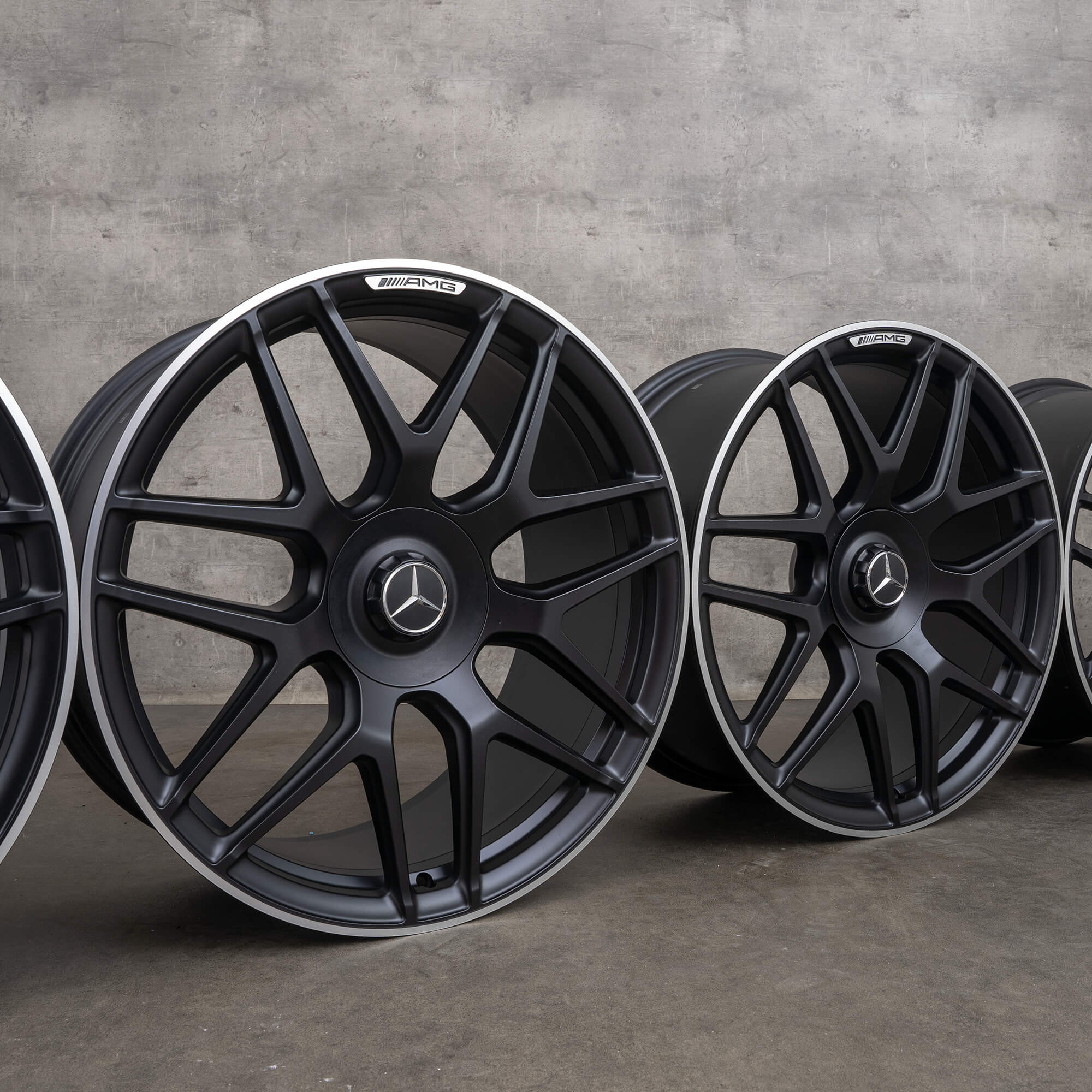 AMG Mercedes Benz GLE 53 63 V167 22 inch rims black matt high gloss NEW