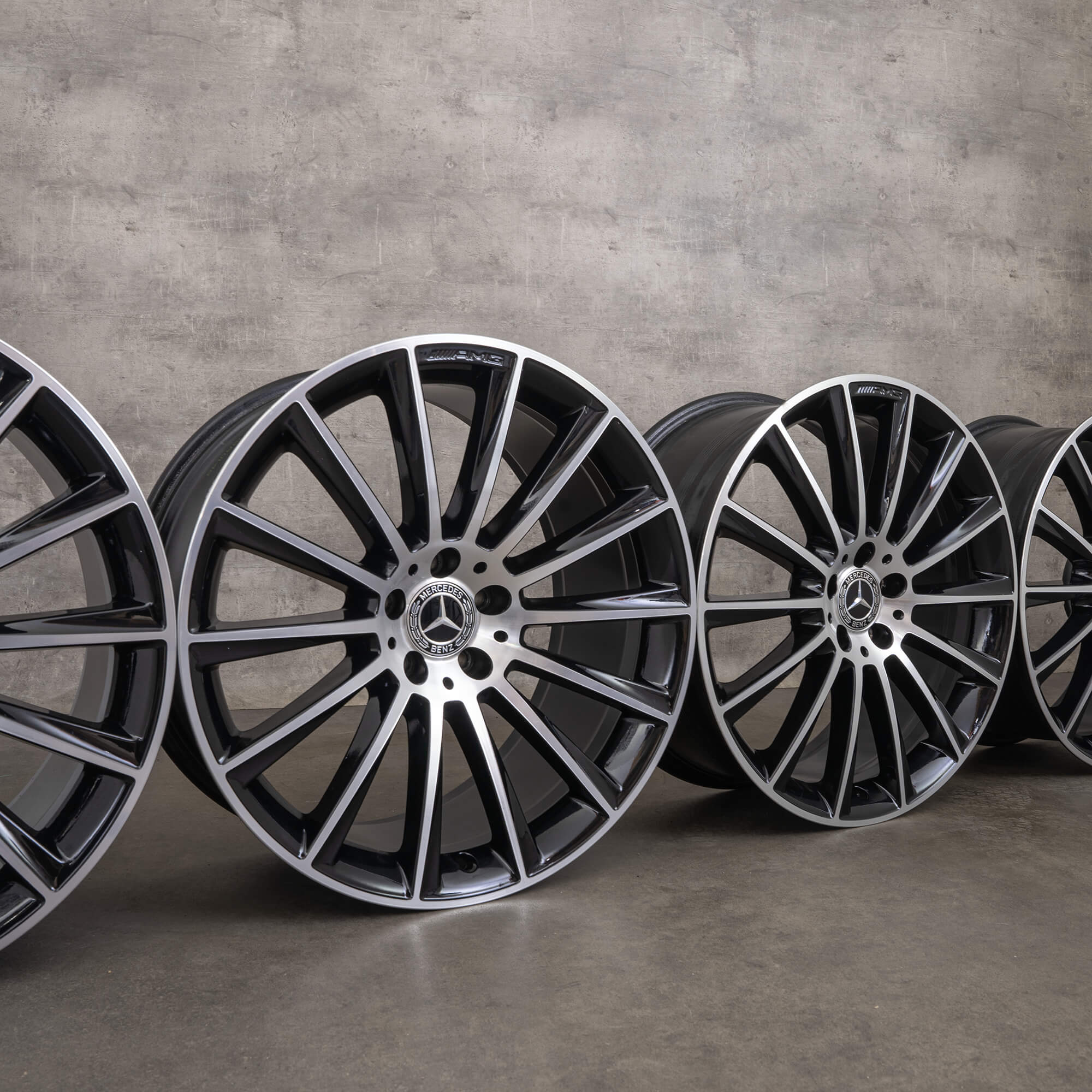 AMG Mercedes GLC43 X253 C253 20 inch rims aluminum winter tires wheels