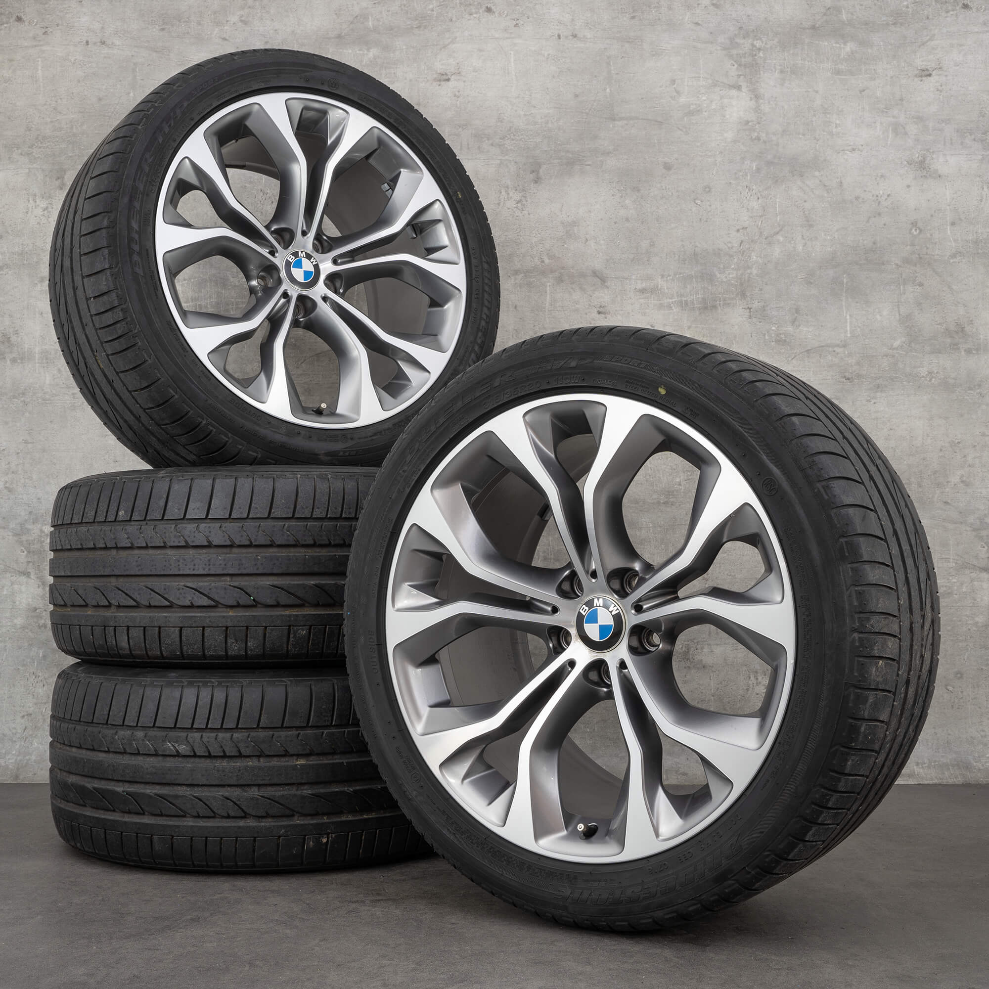 BMW 20 inch rims X5 E70 F15 X6 F16 styling 451 summer tires summer wheels