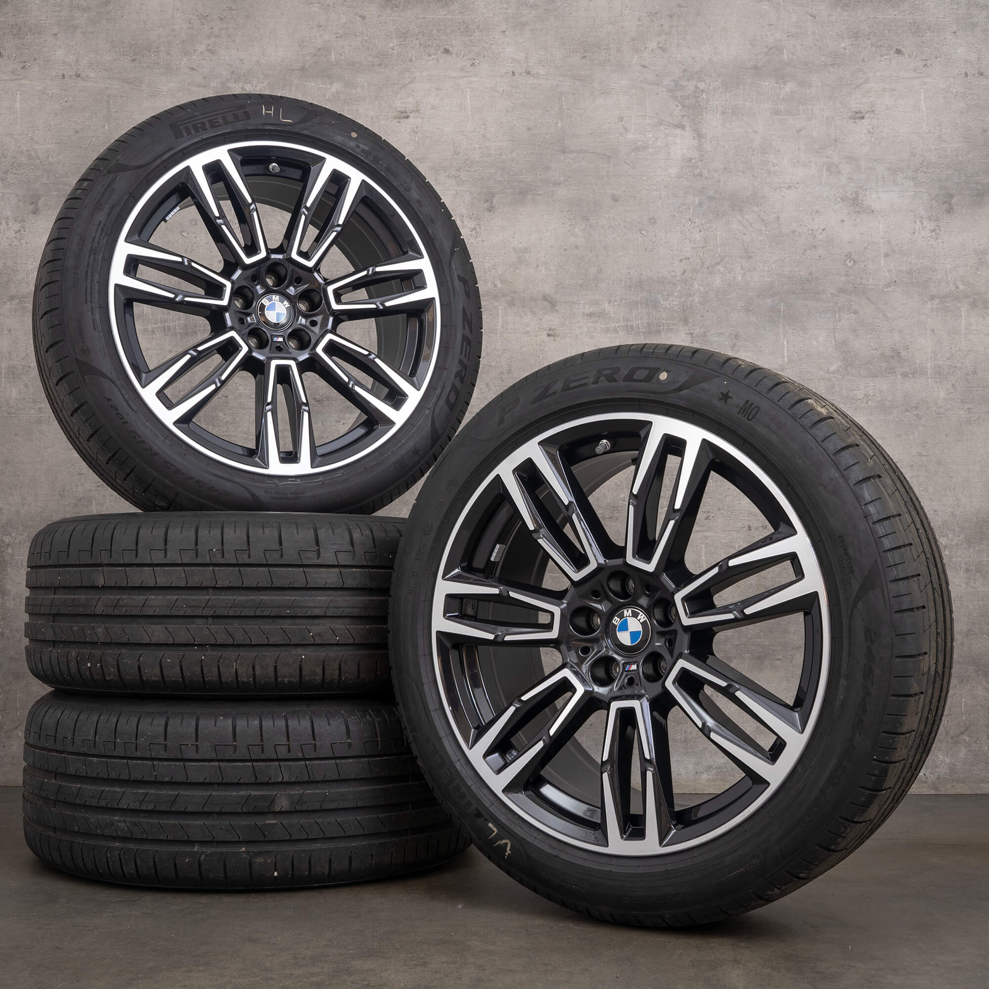 BMW 5 Series G60 G61 i5 summer wheels 19 inch rims tires 5A324E0 ...
