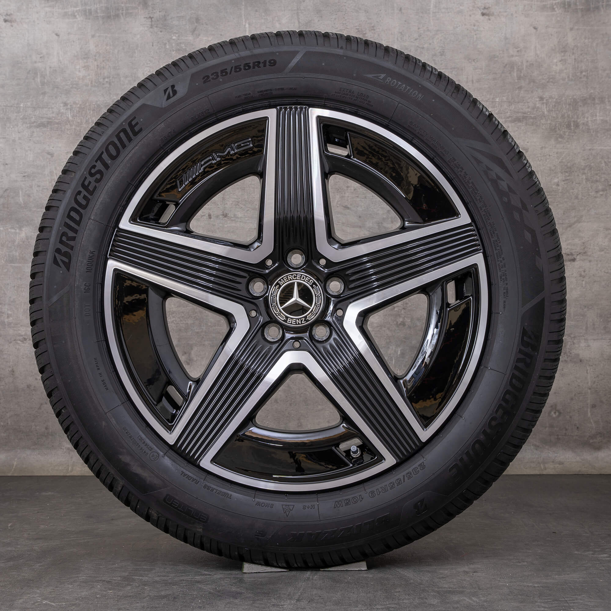 Originale Mercedes Benz GLC AMG vinterdæk med fælge 19 tommer C254 X254 ...