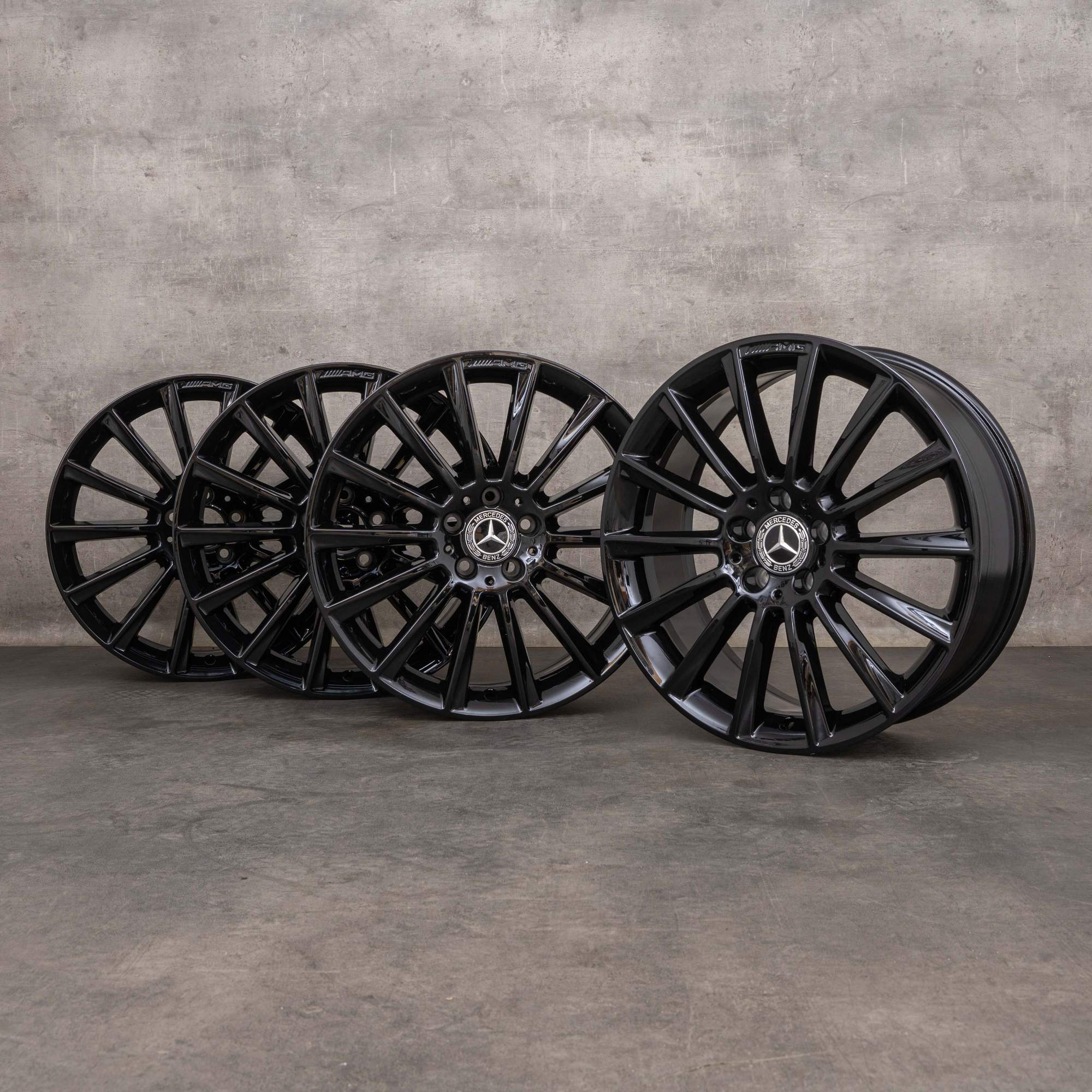 Originele Mercedes Benz C-Klasse AMG velgen 19 inch W205 S205 C205 A205 ...