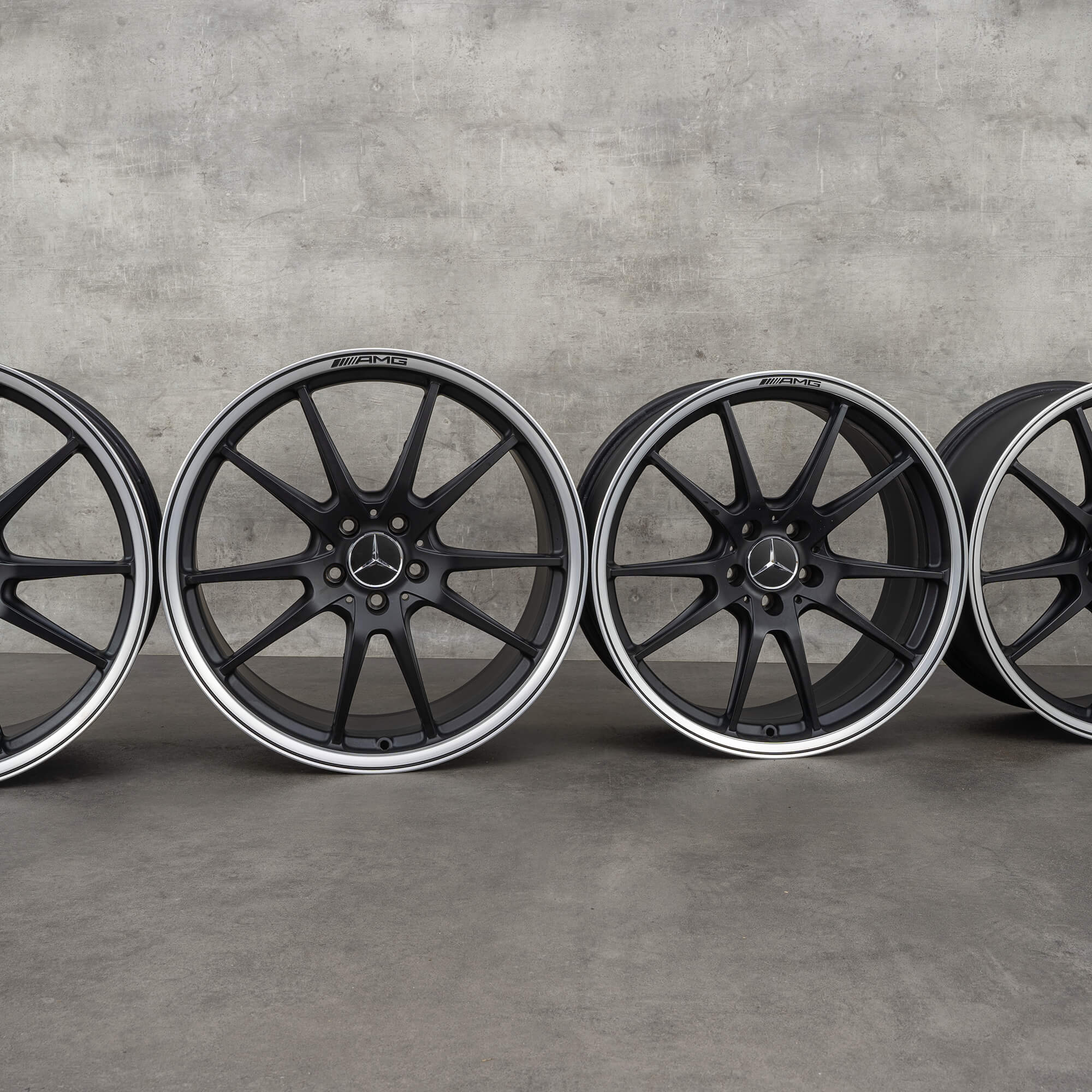 AMG 19 inch rims C-Class AMG C63 C205 A205 alloy rims A2054017400 ...