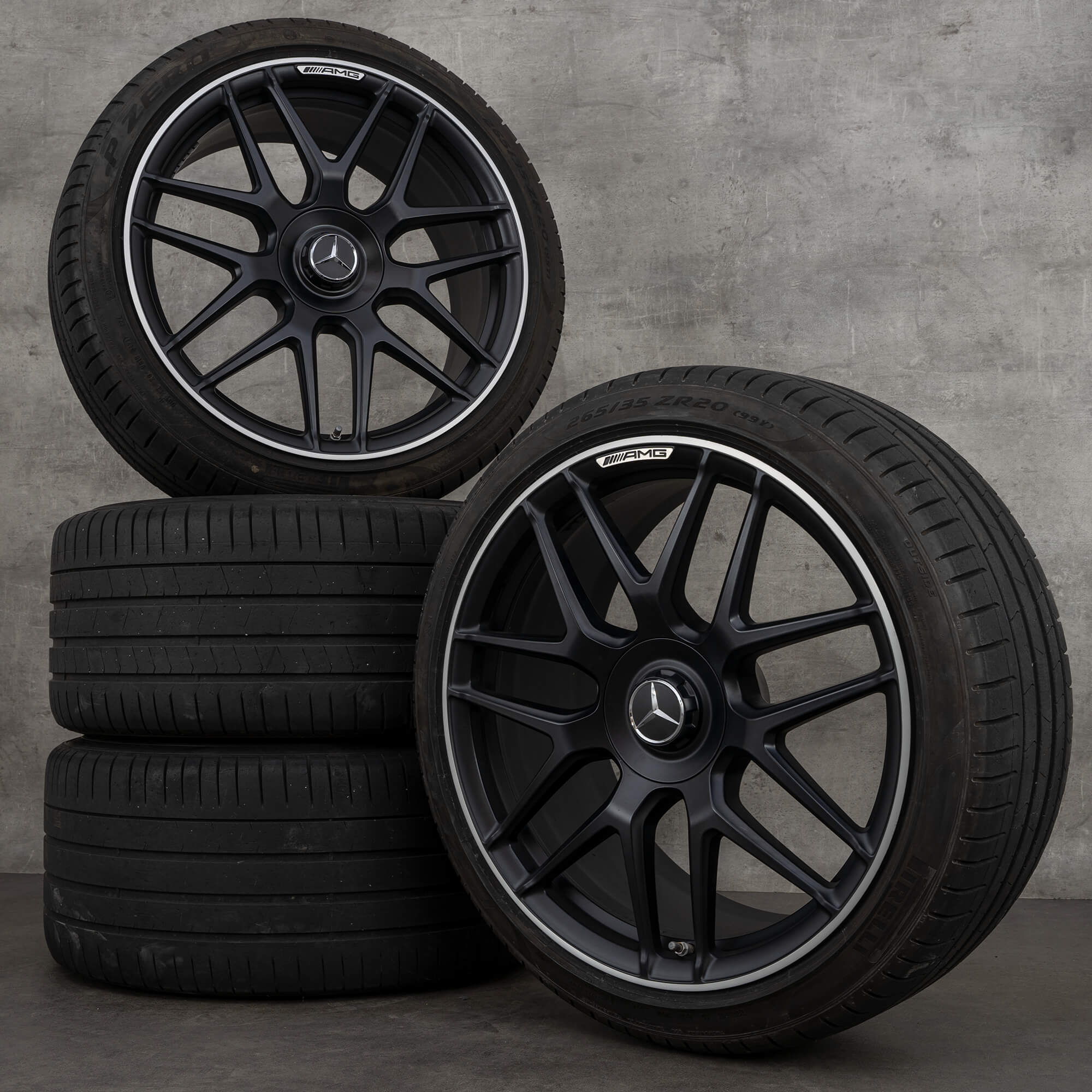 Mercedes 20 inch rims E-Class W213 S213 E63 E63S AMG summer tires summer wheels