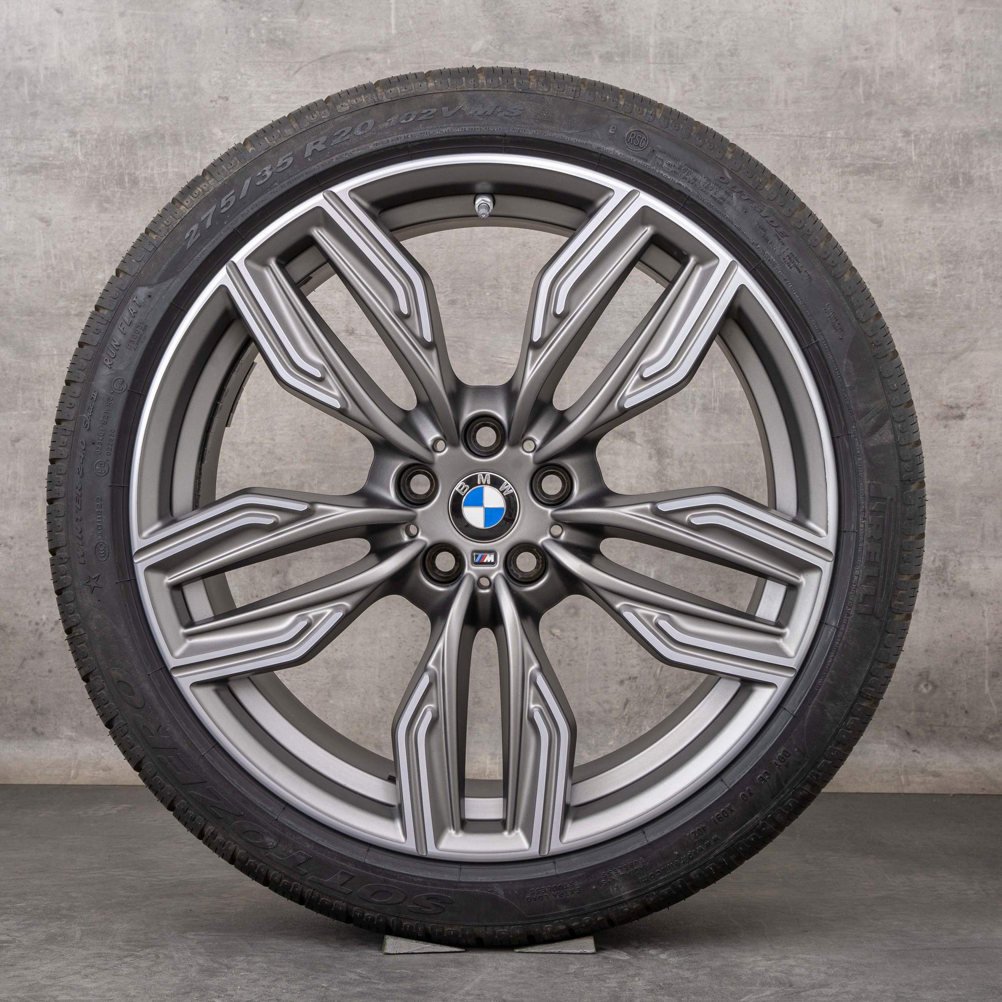OEM BMW 6 Series 7 Rim 20 inch G32 GT G11 G12 Summer wheels Styling 760 ...