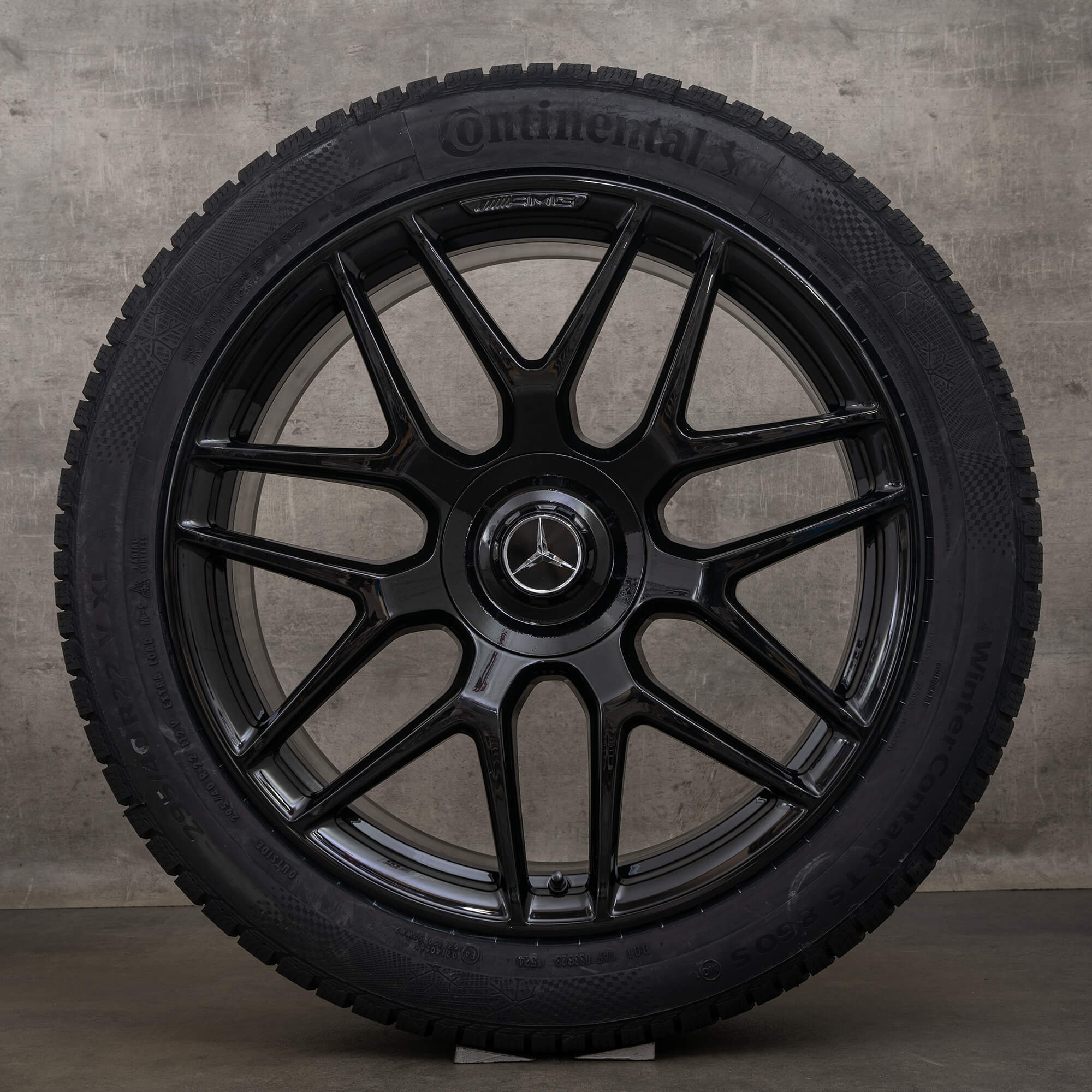 OEM Mercedes Benz GLE 53 63 AMG snow tire packages 22 inch X167 C167 ...