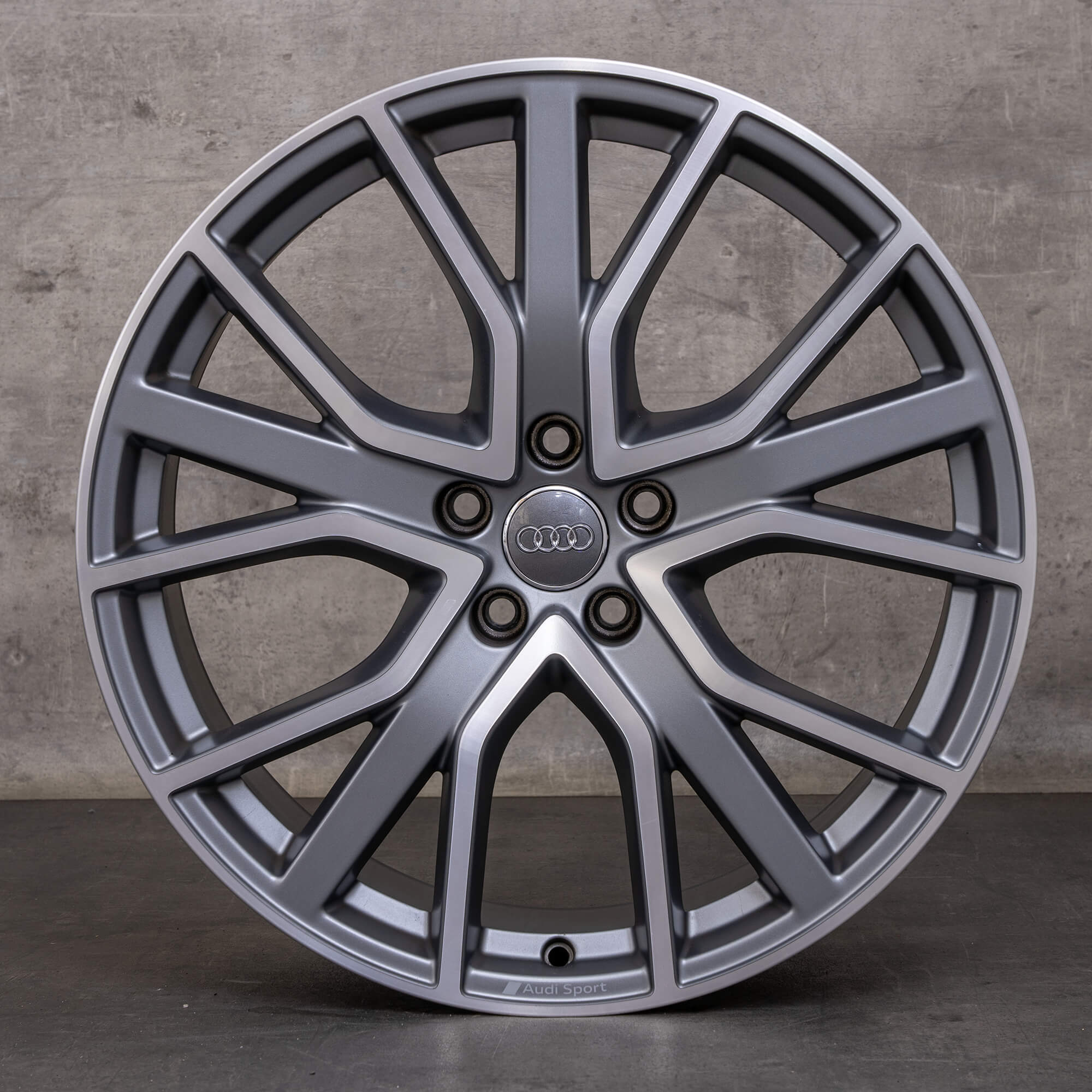 OEM Audi A6 S6 snow tire packages 20 inch 4K C8 rims 4K0601025AB titan ...