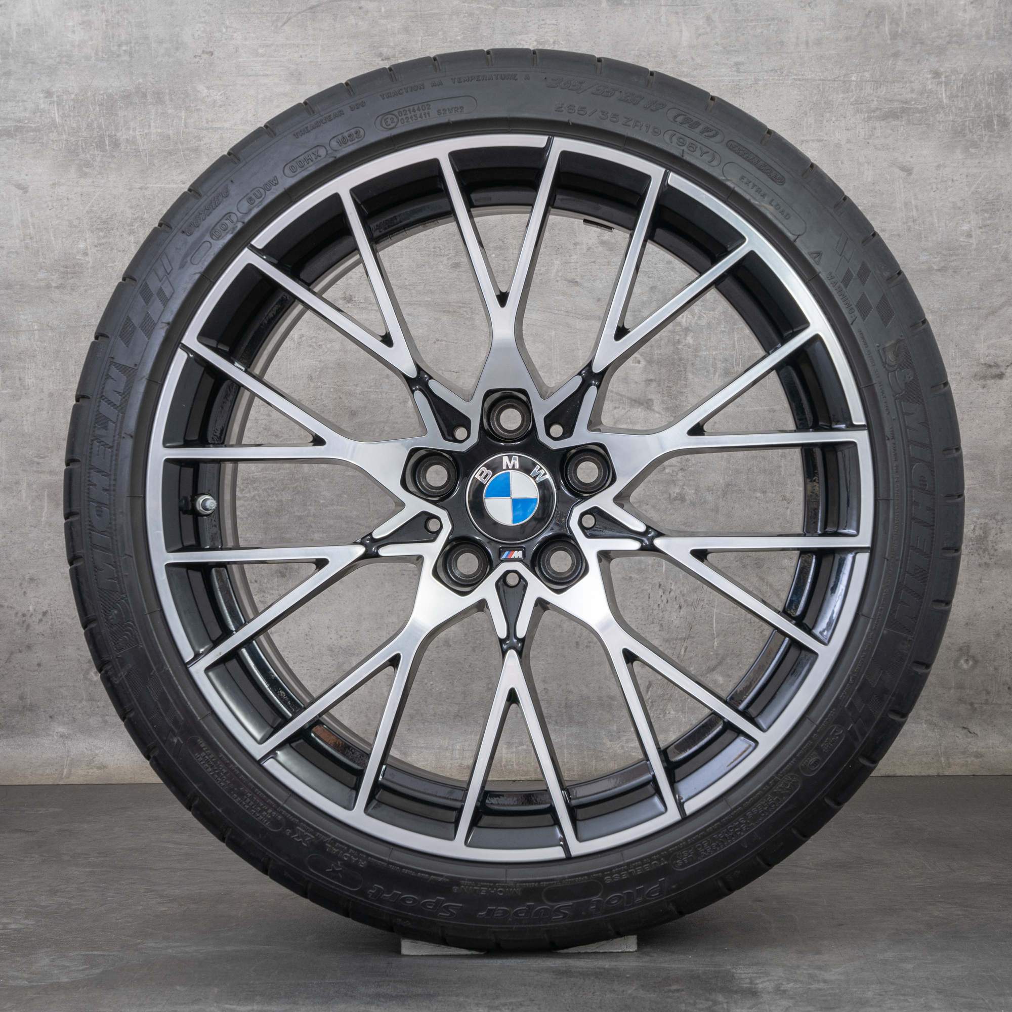 OEM BMW M2 rims 19 inch F87 summer wheels Styling 788 M 8073847 8073848 ...