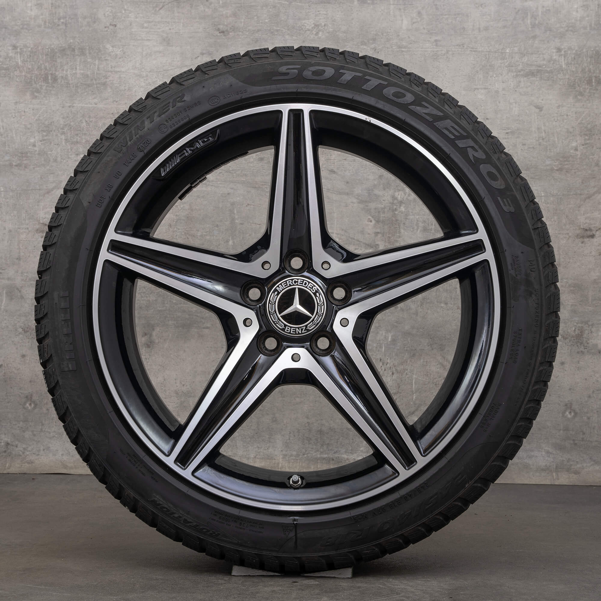 AMG Mercedes Benz C43 C450 Sport W205 winter wheels 18 inch rims
