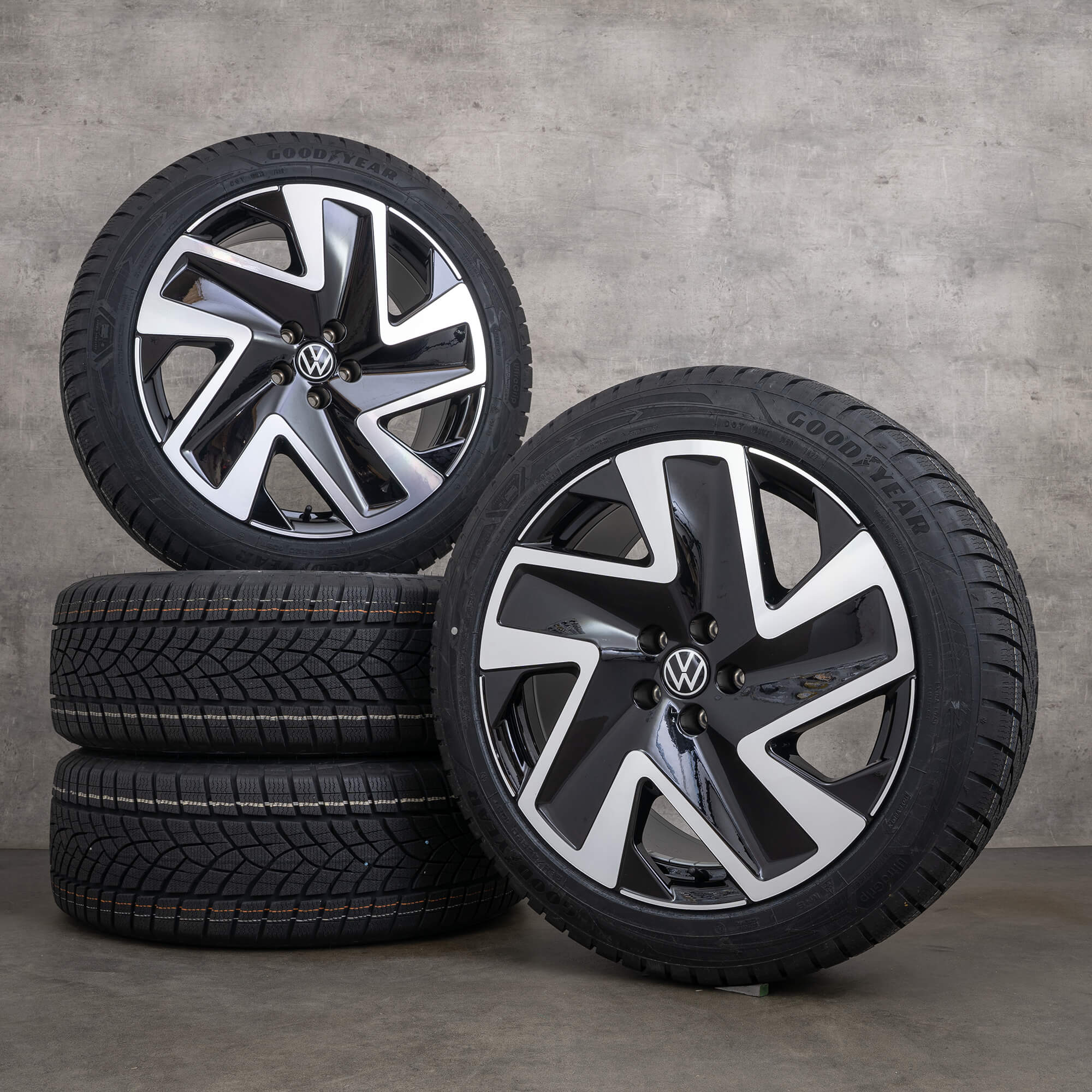 VW ID. Buzz Pro OEM winter wheels tires 20 inch Solna rims NEW