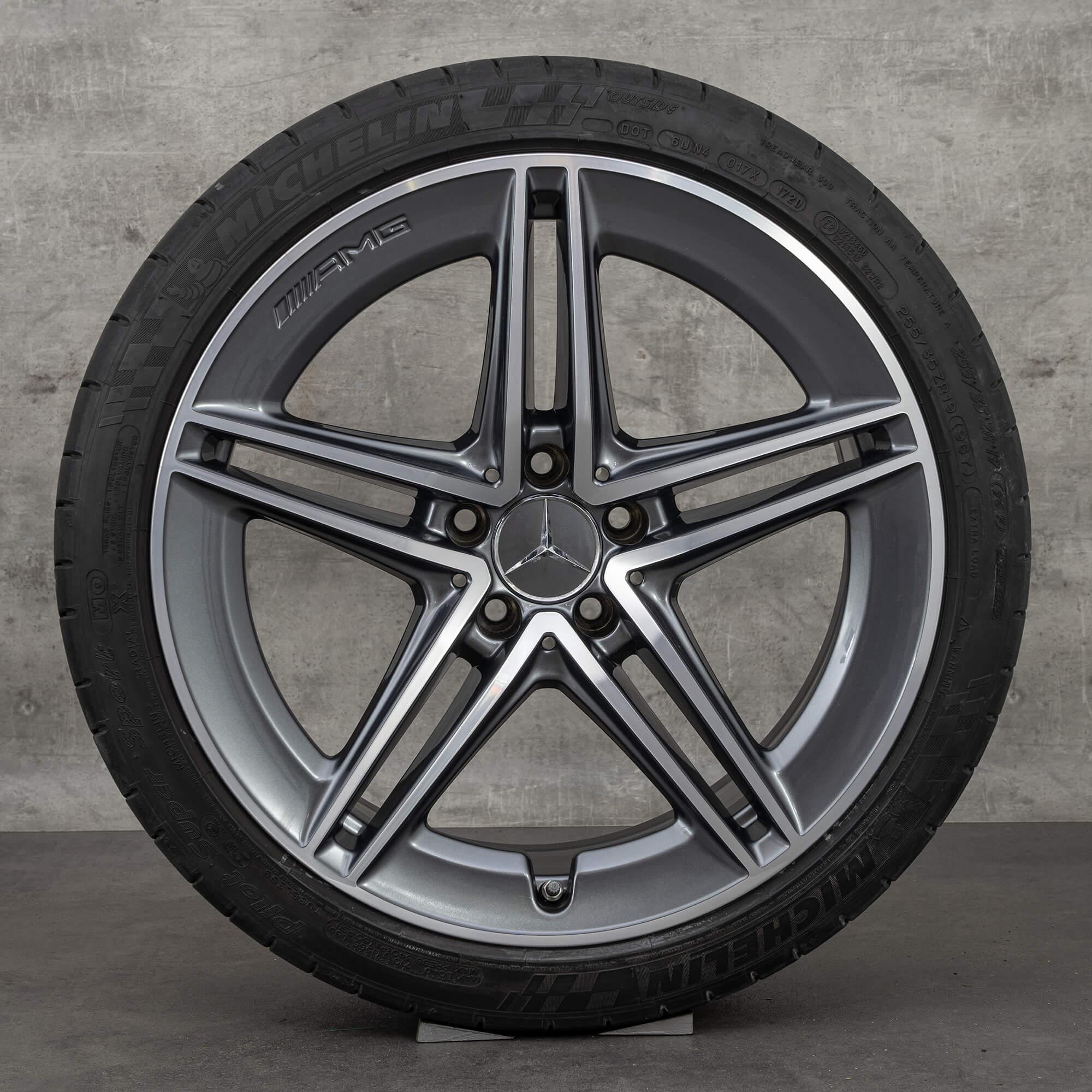 AMG 19 inch rims Mercedes Benz C63 C63S AMG C205 A205 Cabrio Coupé ...