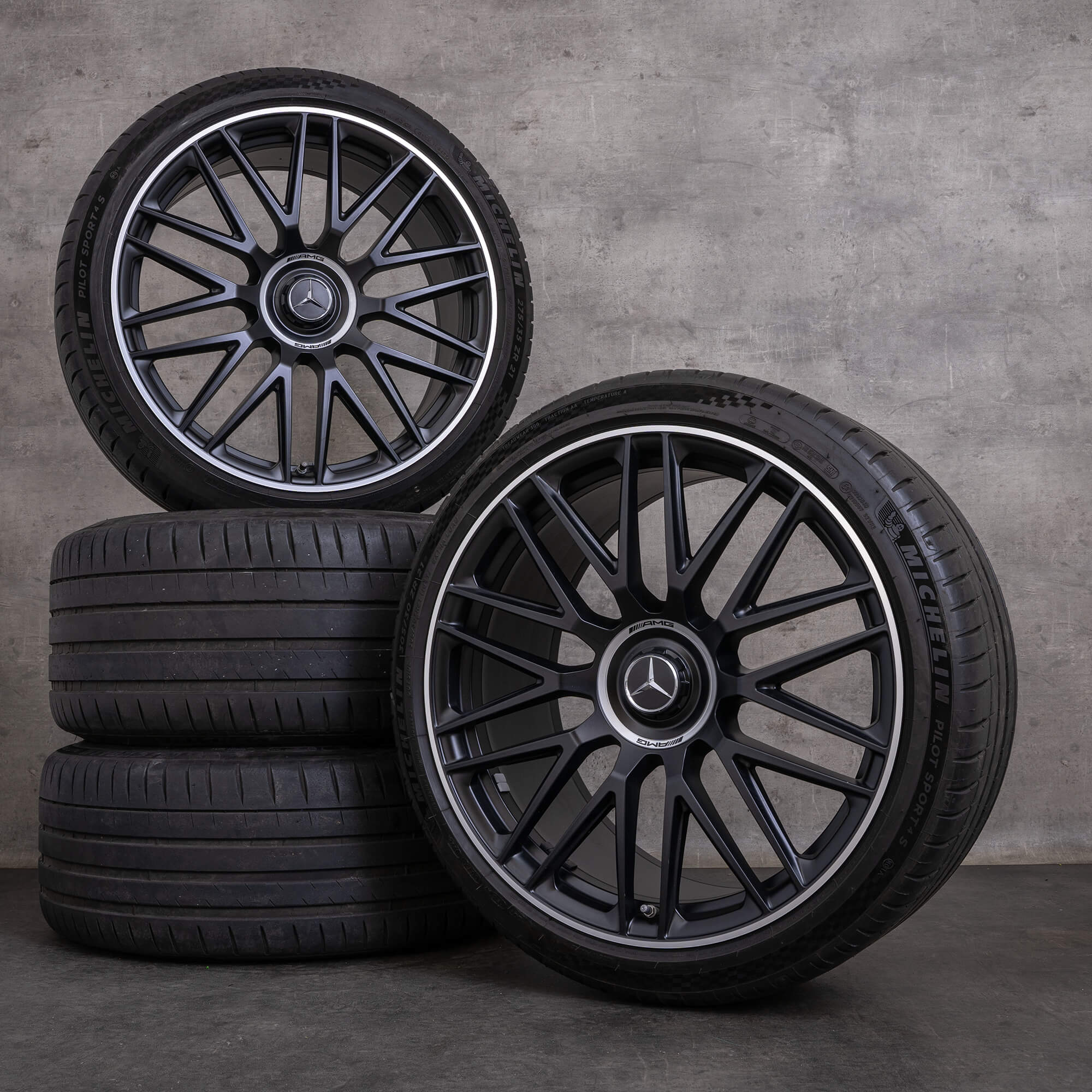 OEM Mercedes Benz SL 43 55 63 AMG Rims 21 inch R232 summer wheels ...