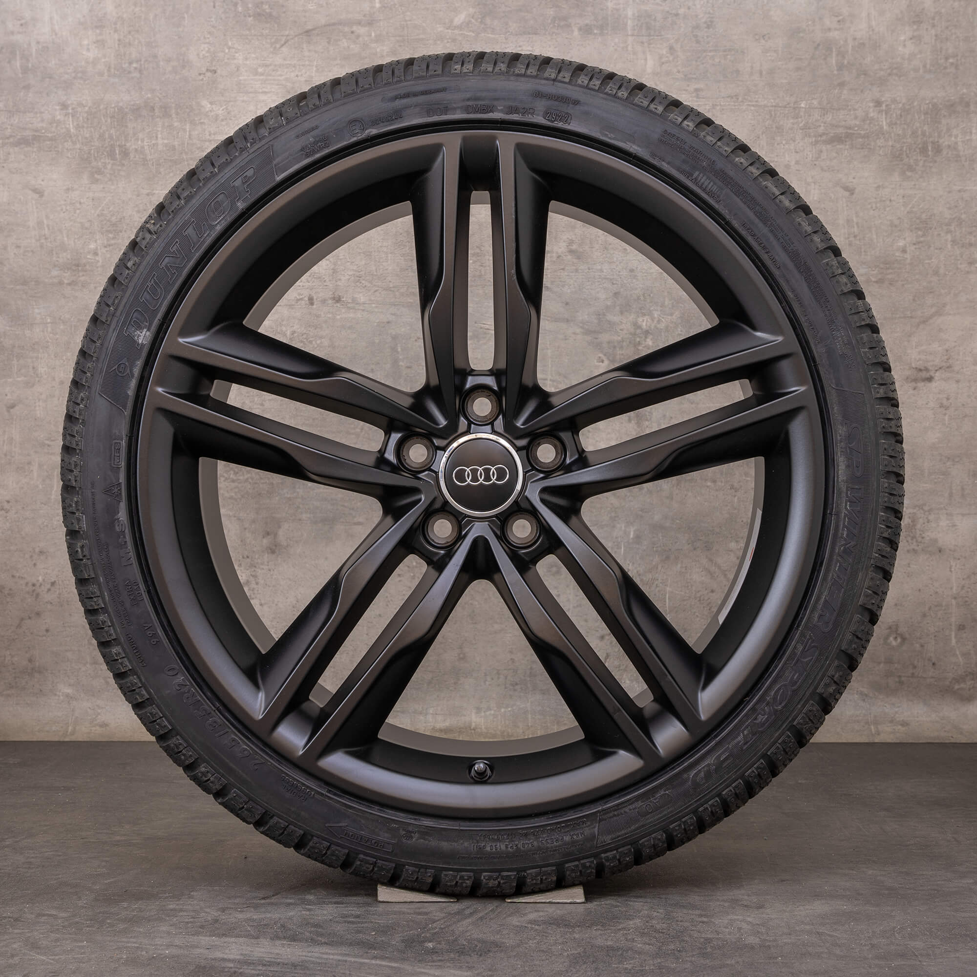 Originele Audi A7 S7 velgen 20 inch 4G C7 zomerwielen 4G8601025AJ zwart mat