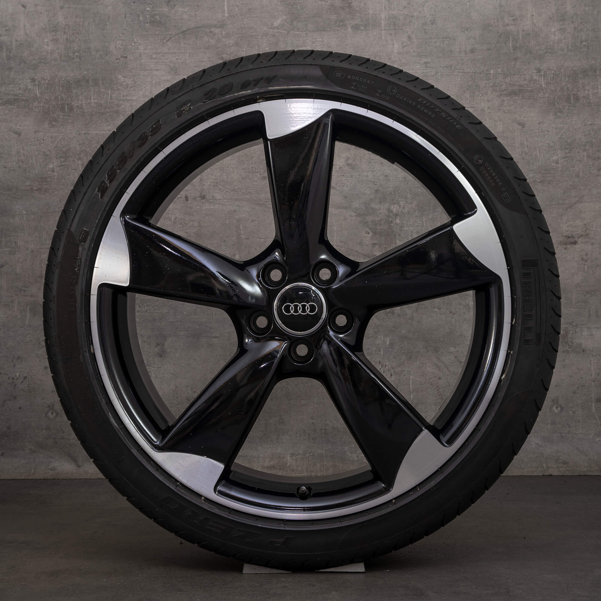 Audi A6 S6 4G C7 Rotor summer tires 20 inch wheels rims 4G0601025BP