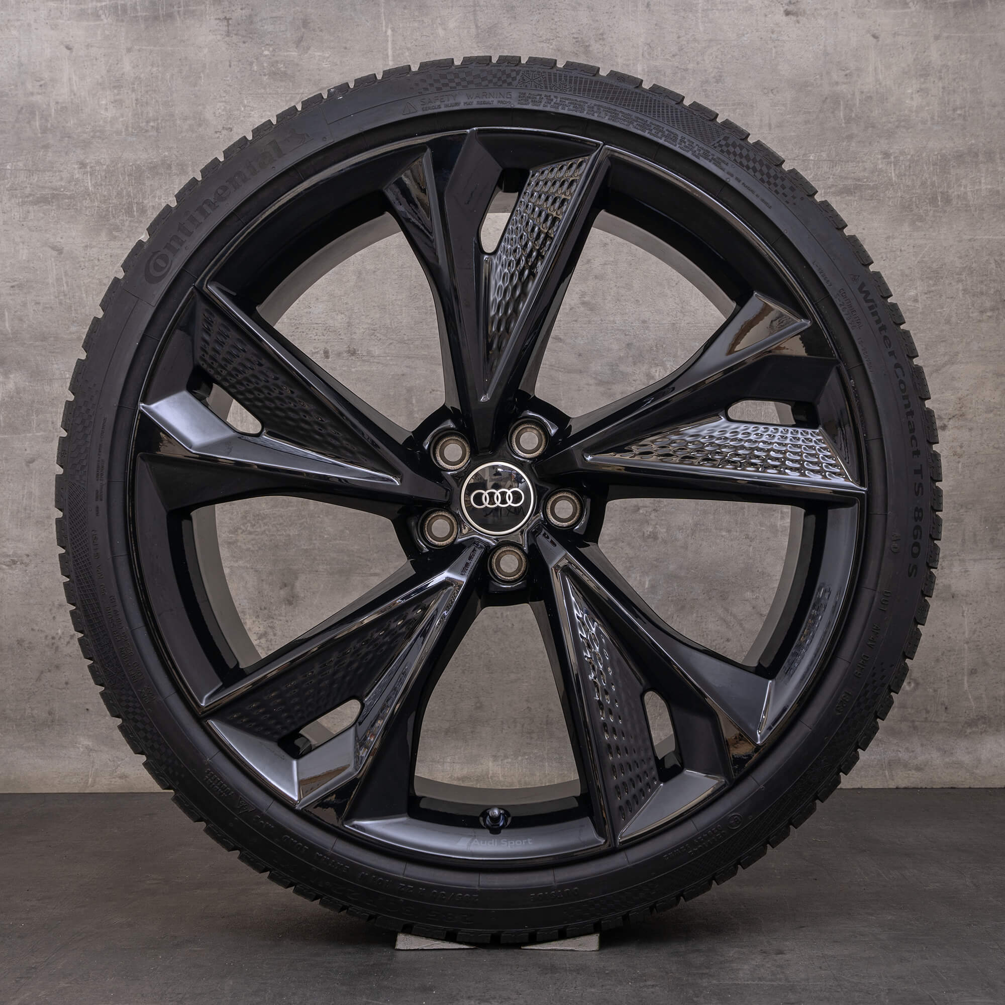Luxus Schwarze Audi Felgen Ebenbild