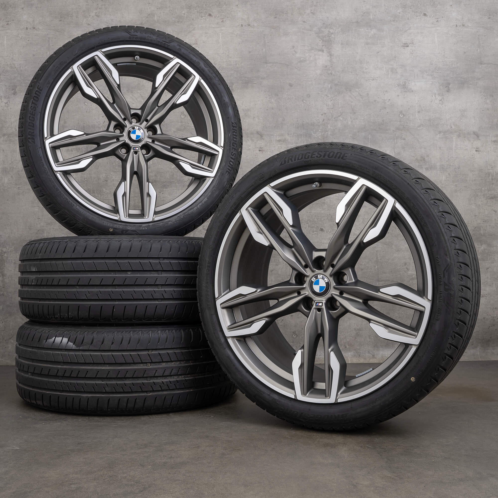 BMW X3 G01 X4 G02 summer wheels 21 inch rims tires styling 718 M