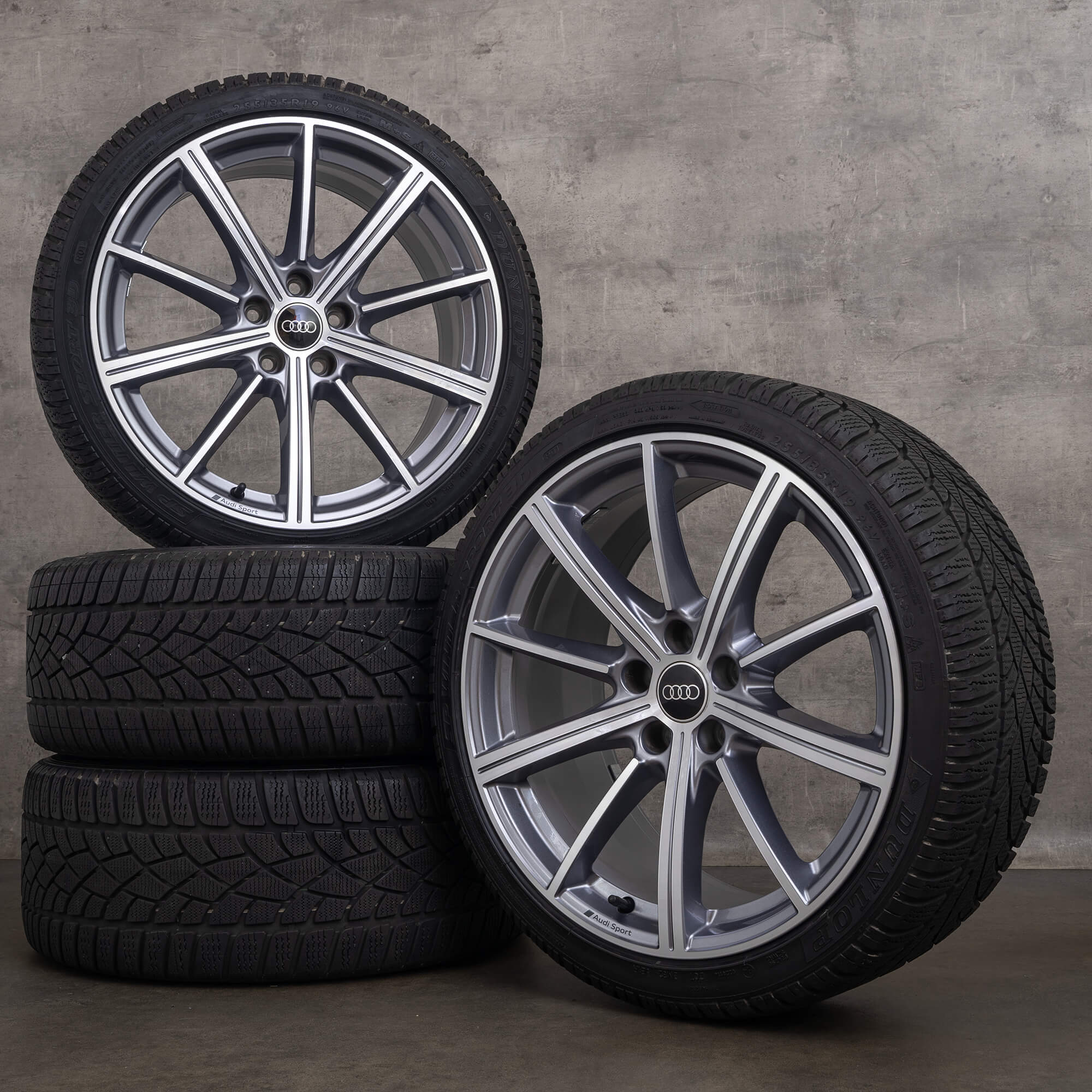 OEM Audi A5 S5 rims 19 inch 8W B9 F5 winter tires 8W0601025EN ...