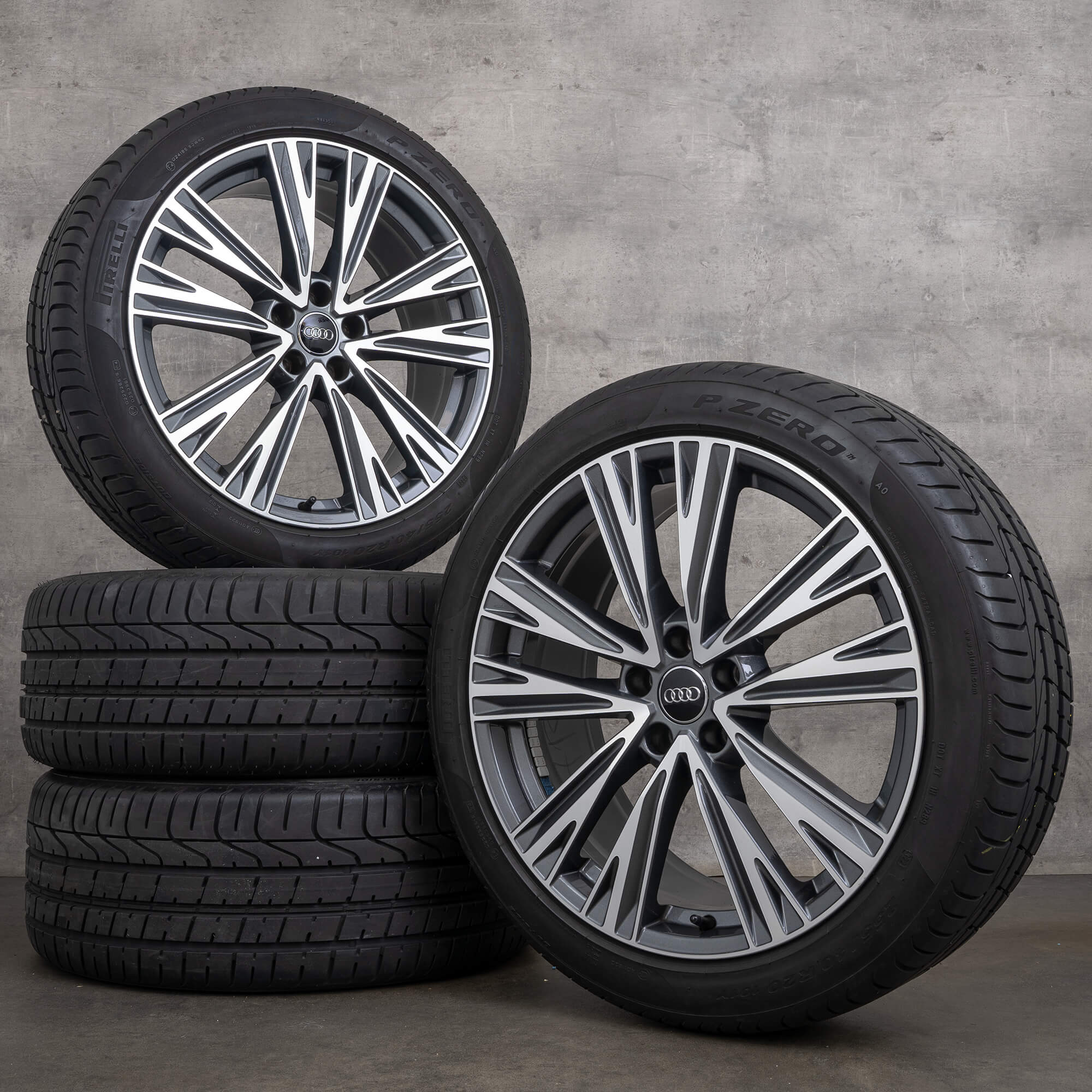 Audi A6 S6 4K C8 summer wheels 20 inch rims tires 4K0601025J