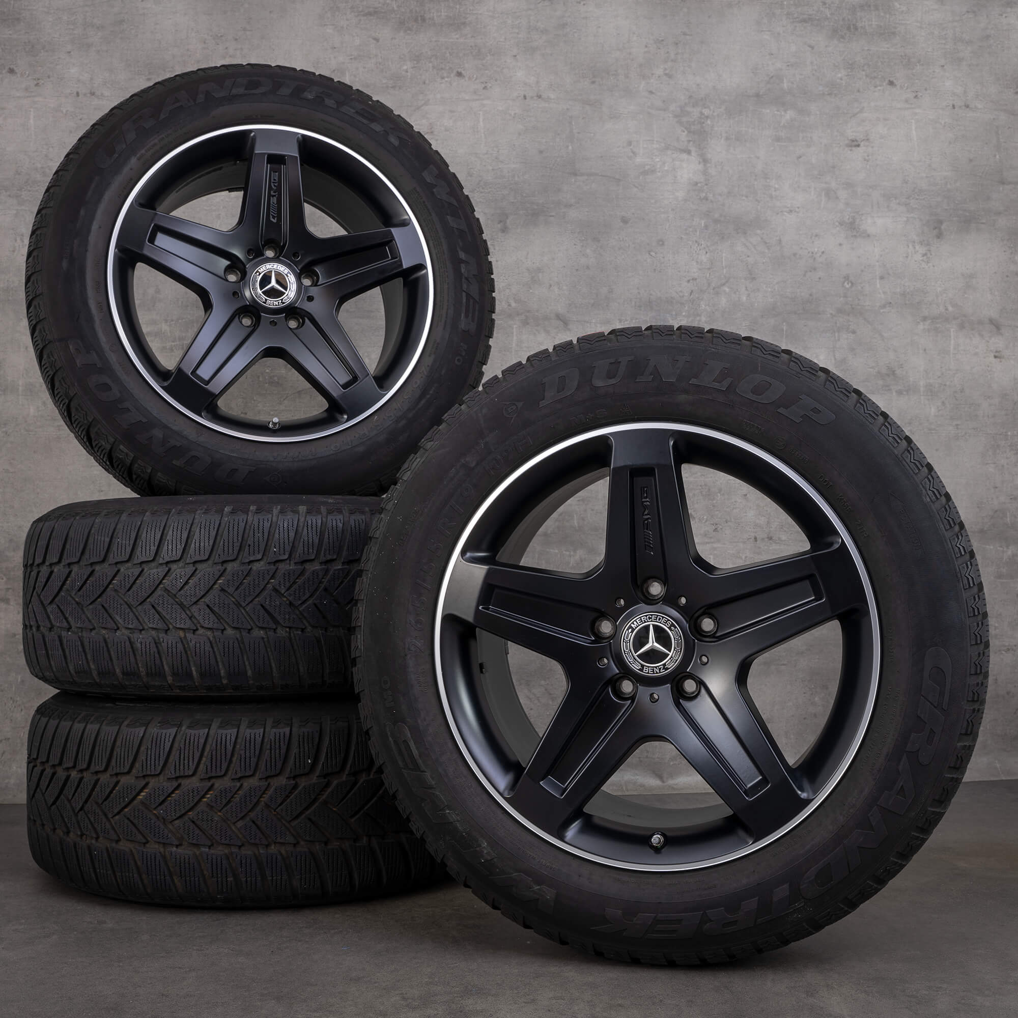 AMG 19 inch Mercedes G-Class W463 G63 G65 G55 G500 winter tires wheels