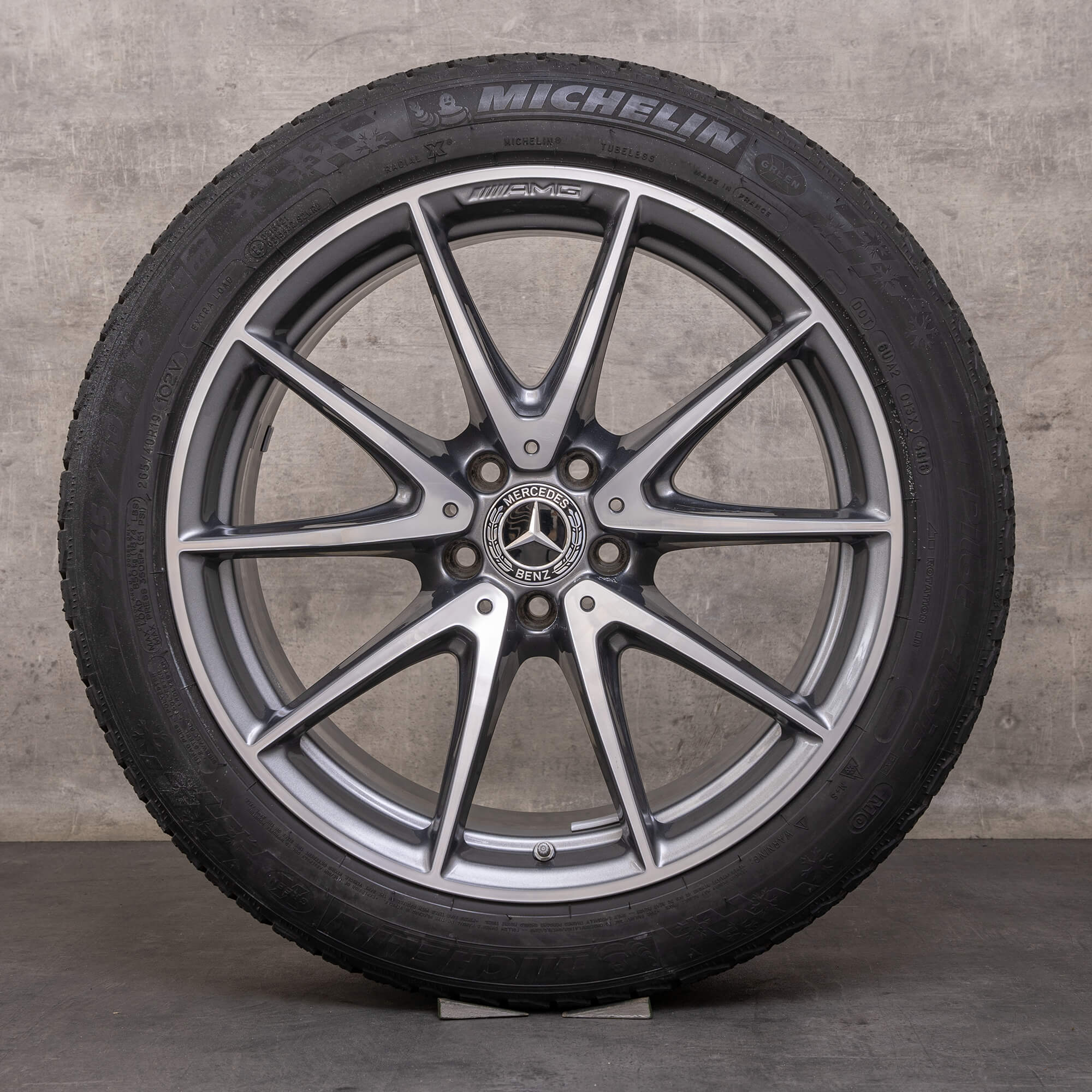 OEM AMG Mercedes Benz E-Class E63 & S winter tires 19 inch W213 S213 ...