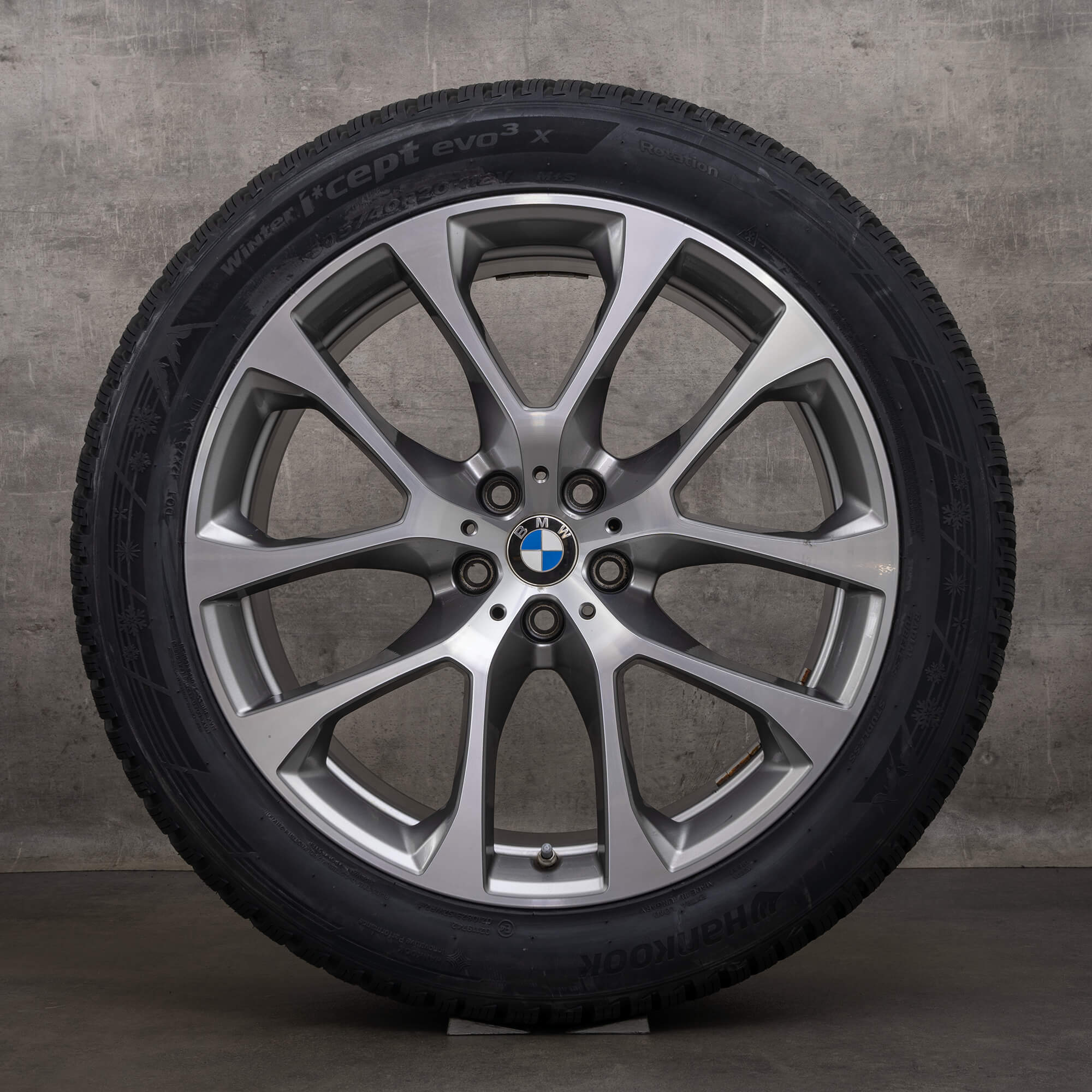 OEM BMW X5 X6 snow tire packages 20 inch G05 G06 rims styling 738 ...