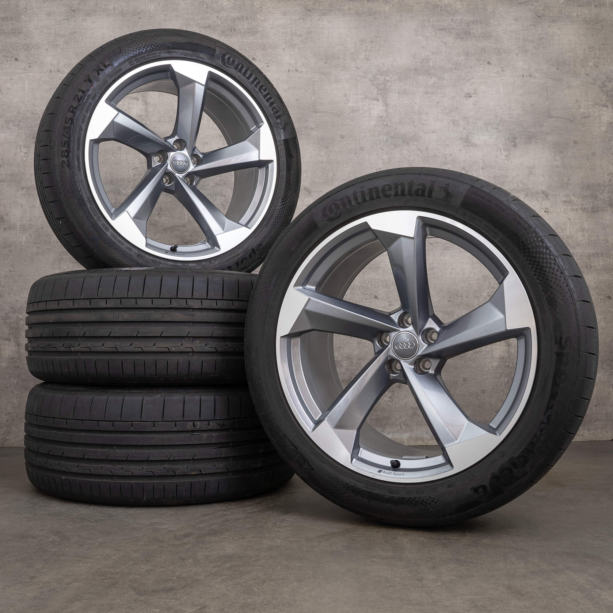 Audi Q8 SQ8 4M summer wheels 21 inch rims tires 4M8601025M aluminum