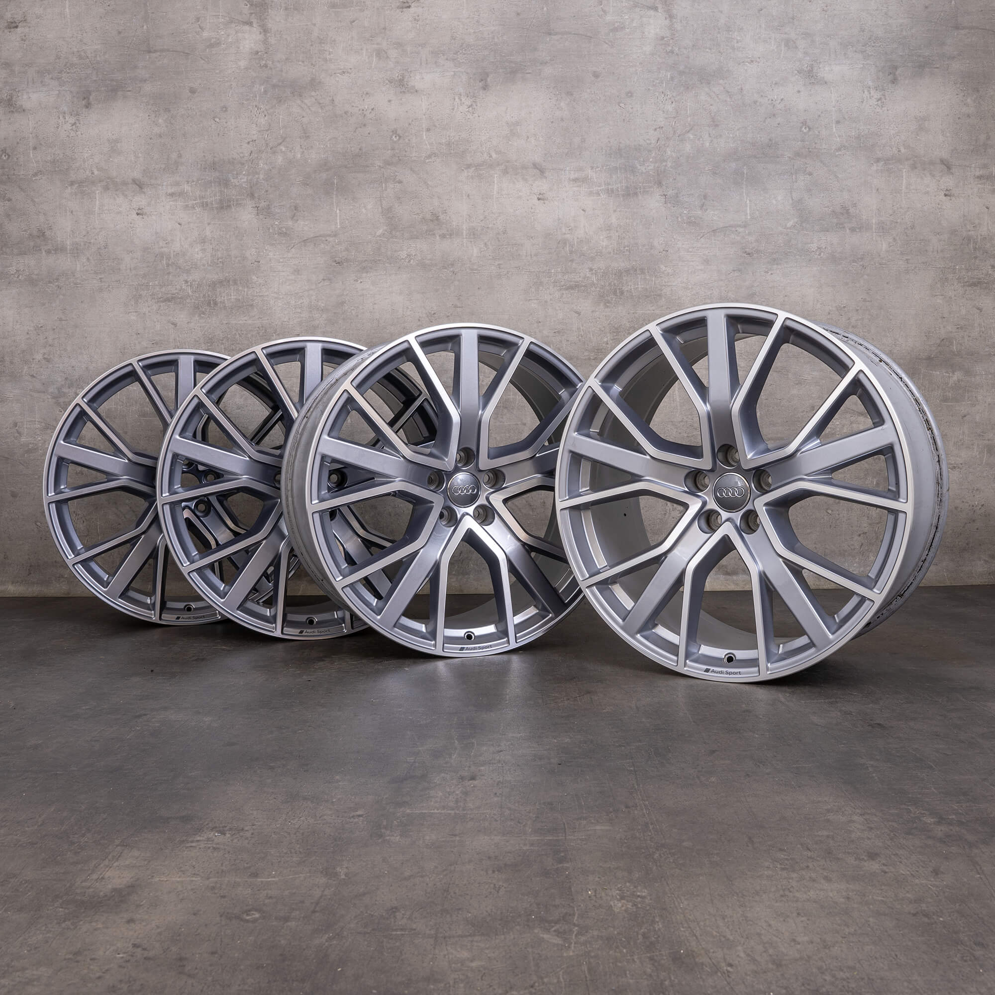 OEM Audi e-tron GE Q8 & Sportback Rims 21 inch 4KE601025C anthracite ...