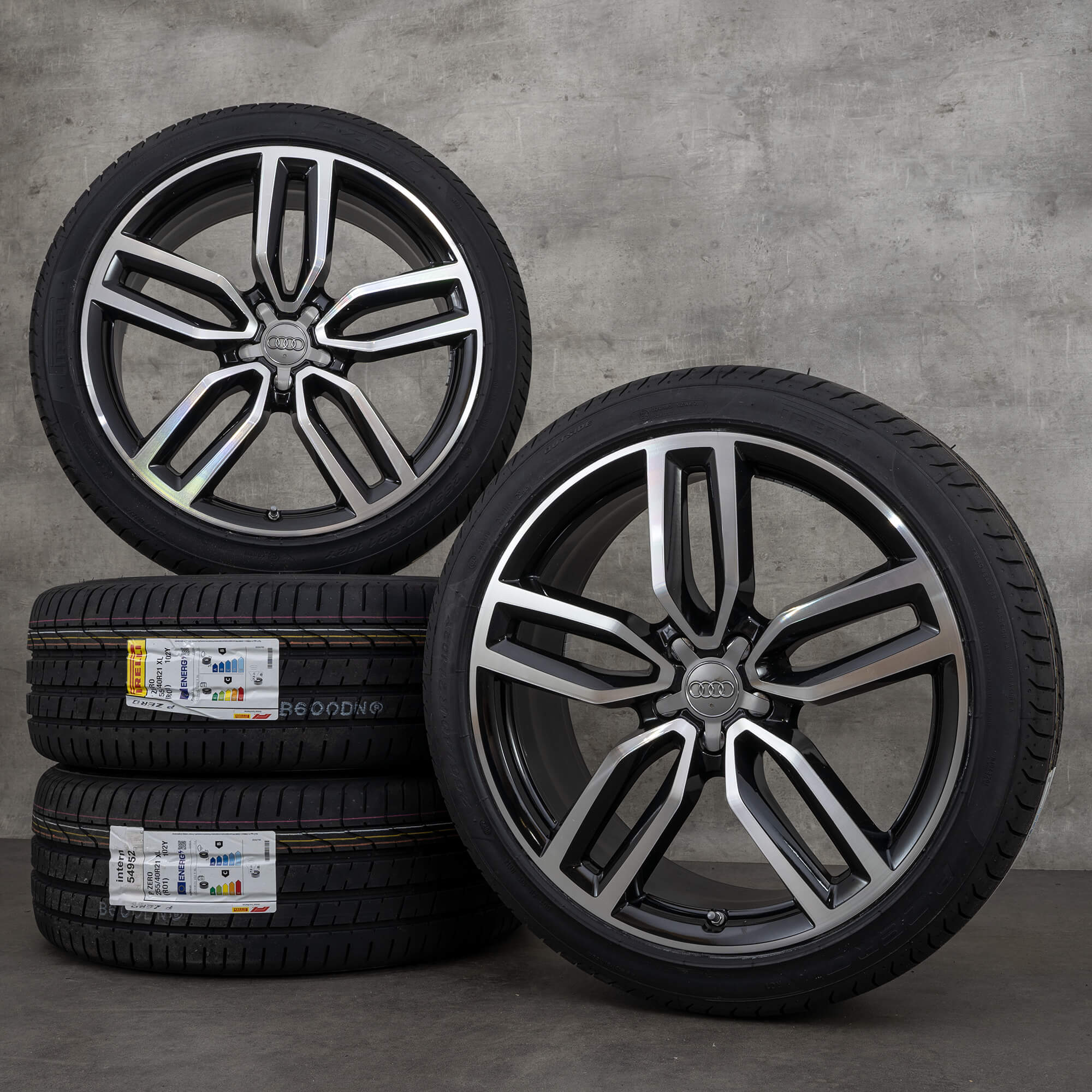 Audi 21 inch rims Q5 SQ5 8R alloy rims summer tires summer wheels ...