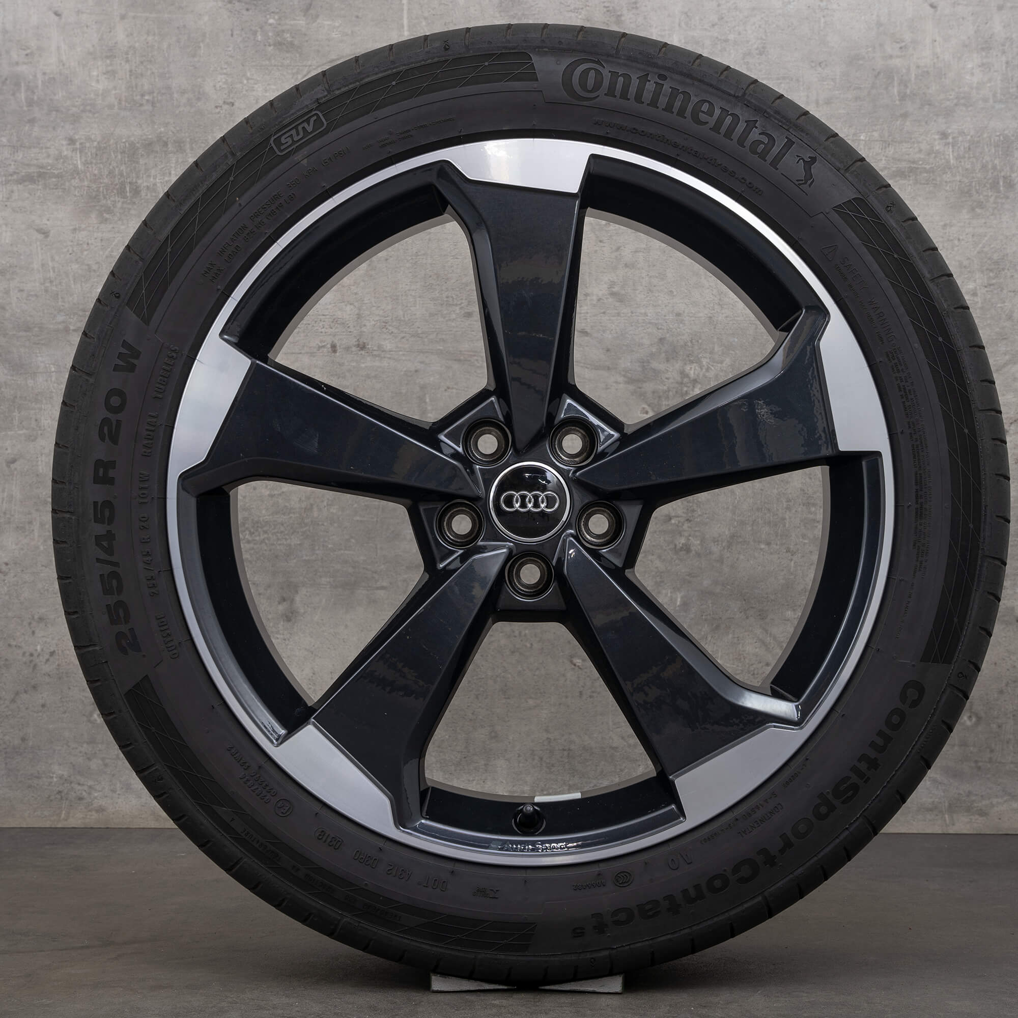 Audi Q5 SQ5 FY summer wheels tires 20 inch rims rotor 80A601025AQ
