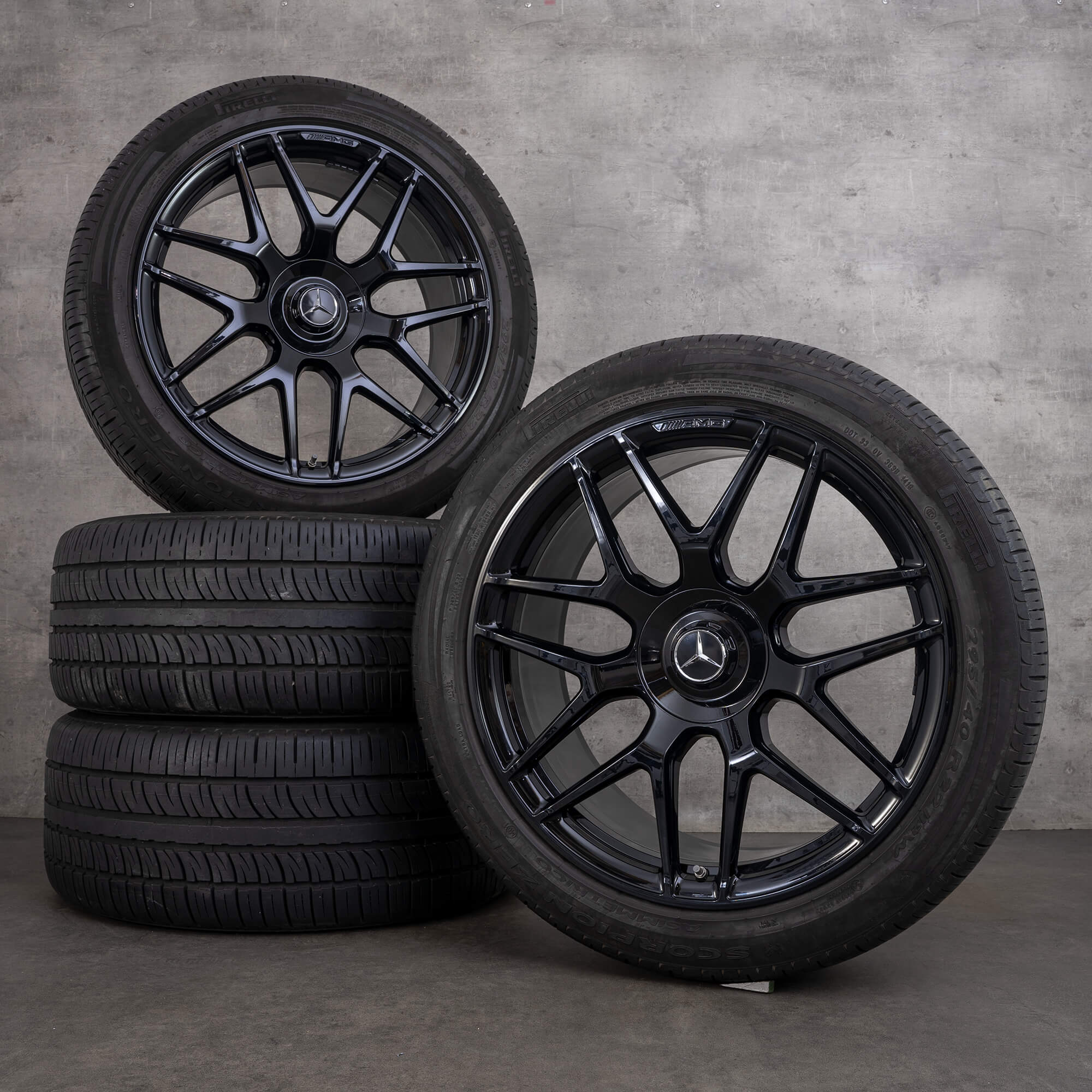 AMG Mercedes Benz G-Class G63 W463A summer wheels 22 inch tires rims