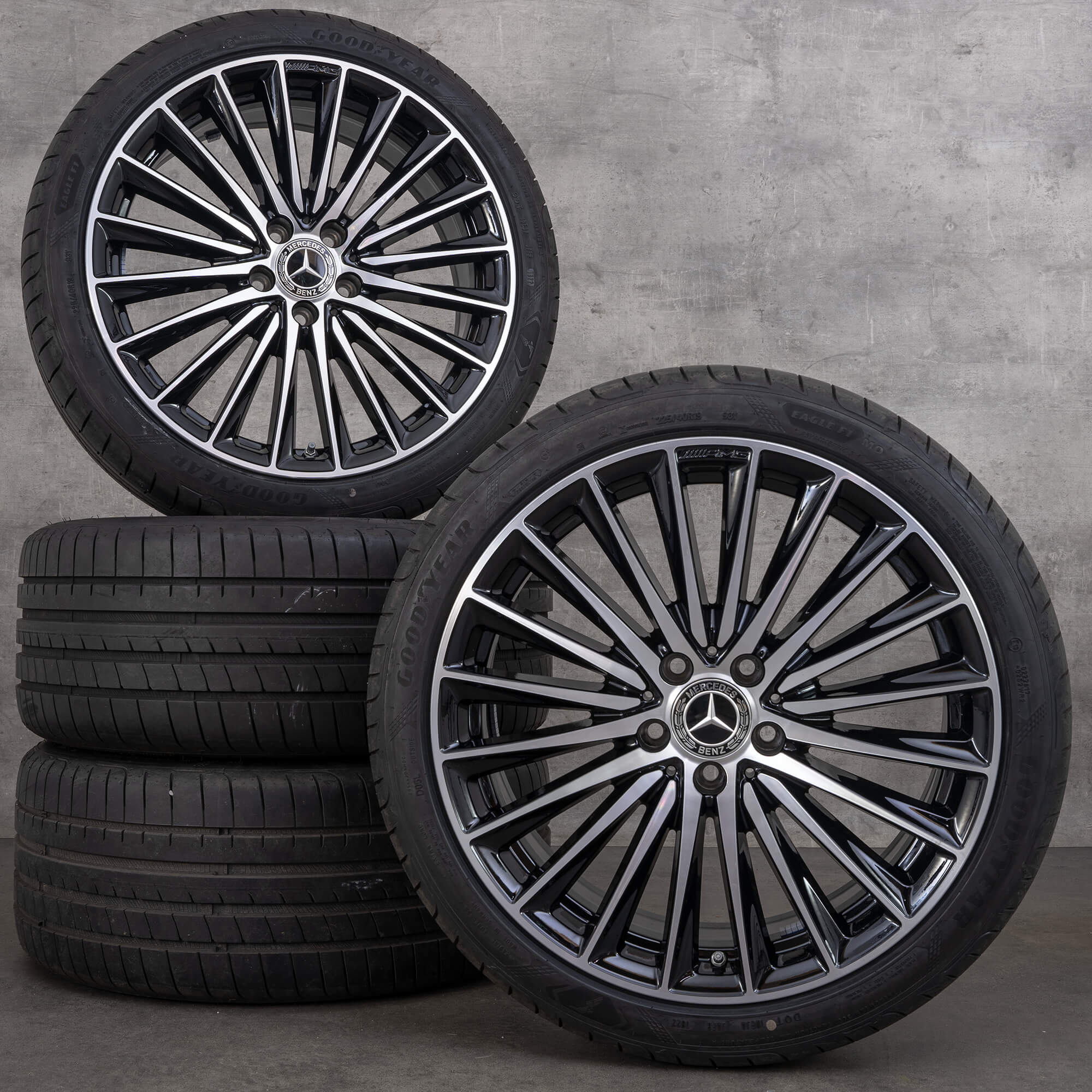 AMG 19 Zoll Mercedes Benz Felgen C-Klasse W206 S206 Sommerreifen Sommerradsatz