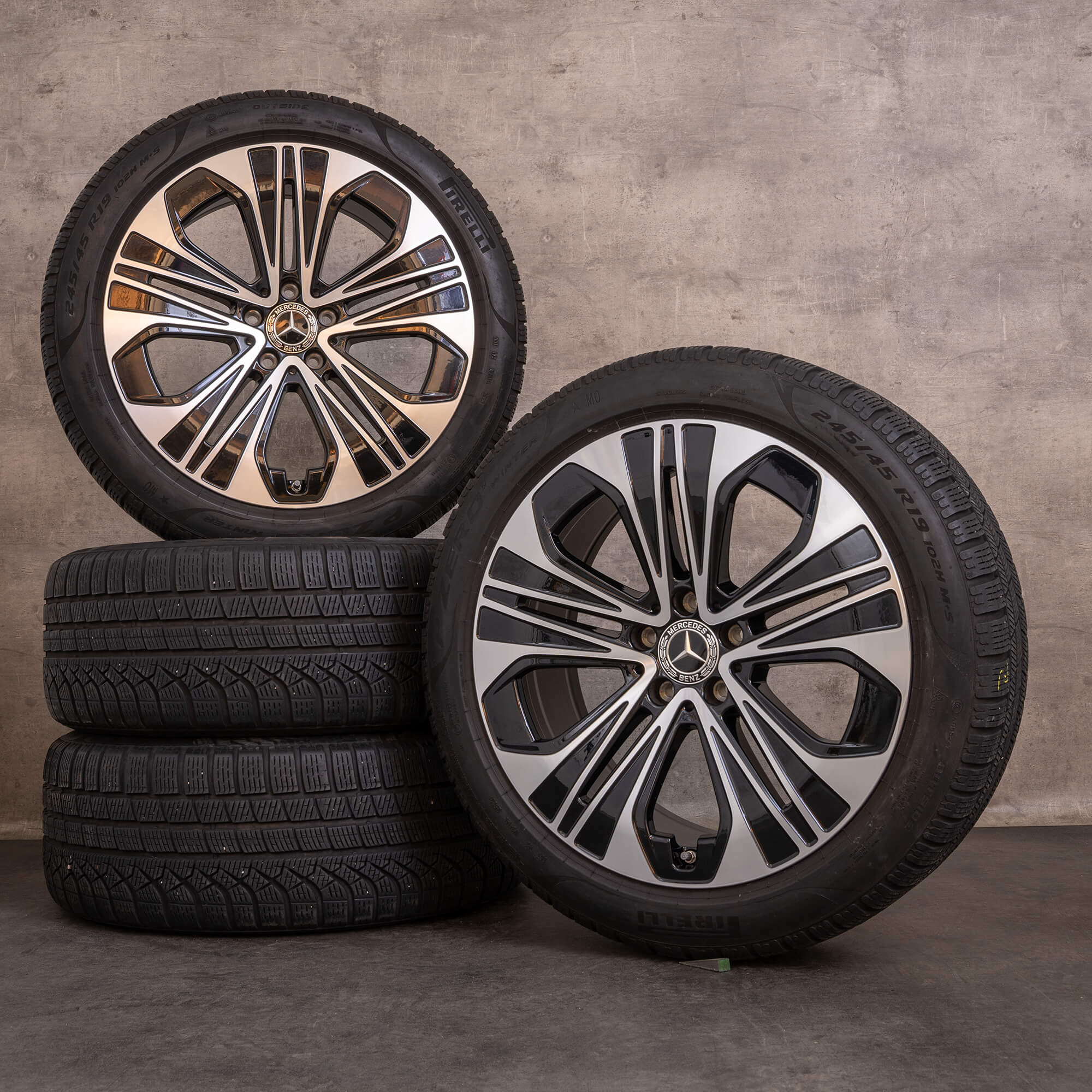 Original Mercedes Benz E-Class jante vară 19 inch W214 S214 A2144012300 ...