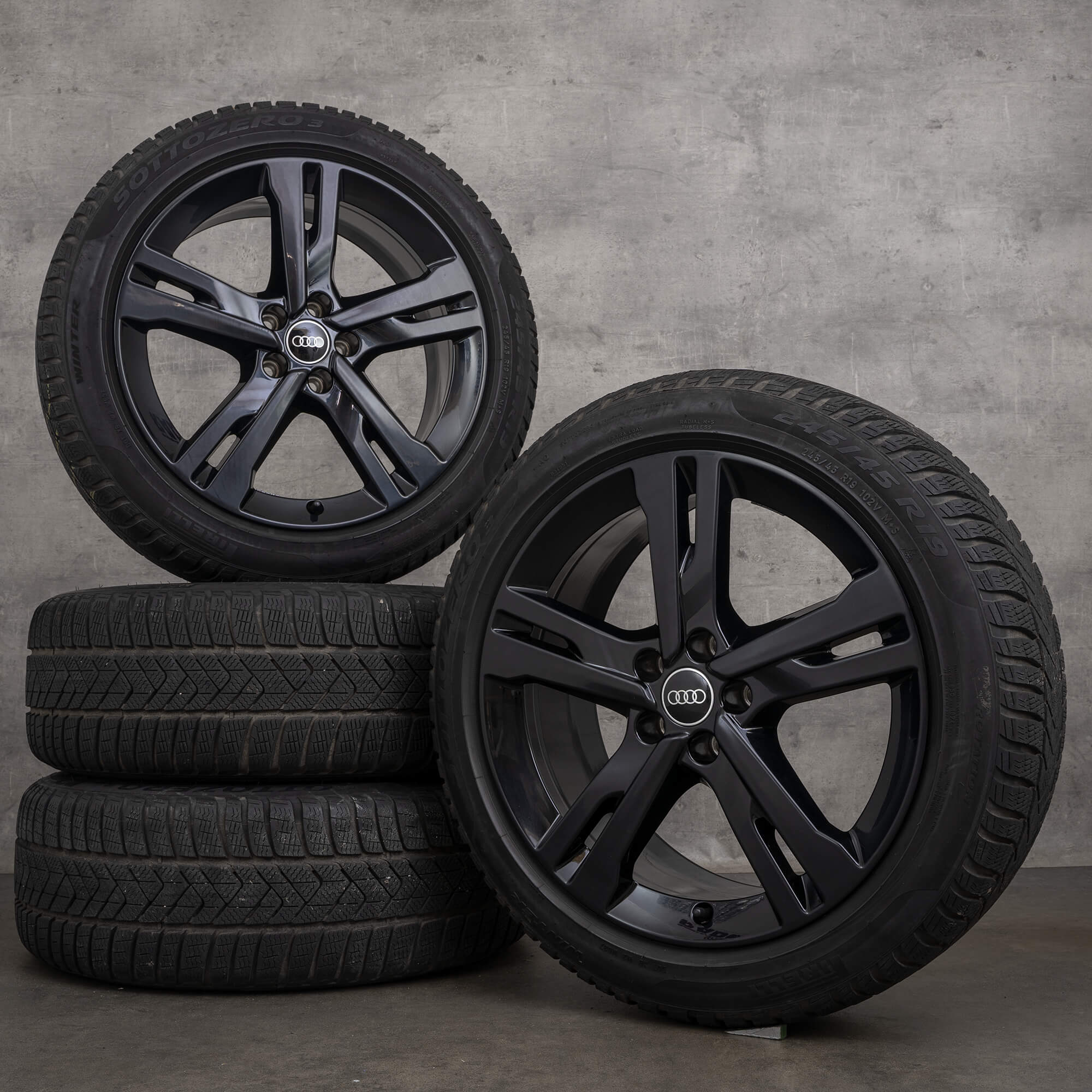 Audi A6 S6 4K C8 winter tires 19 inch Ramus rims wheels 4K0071499