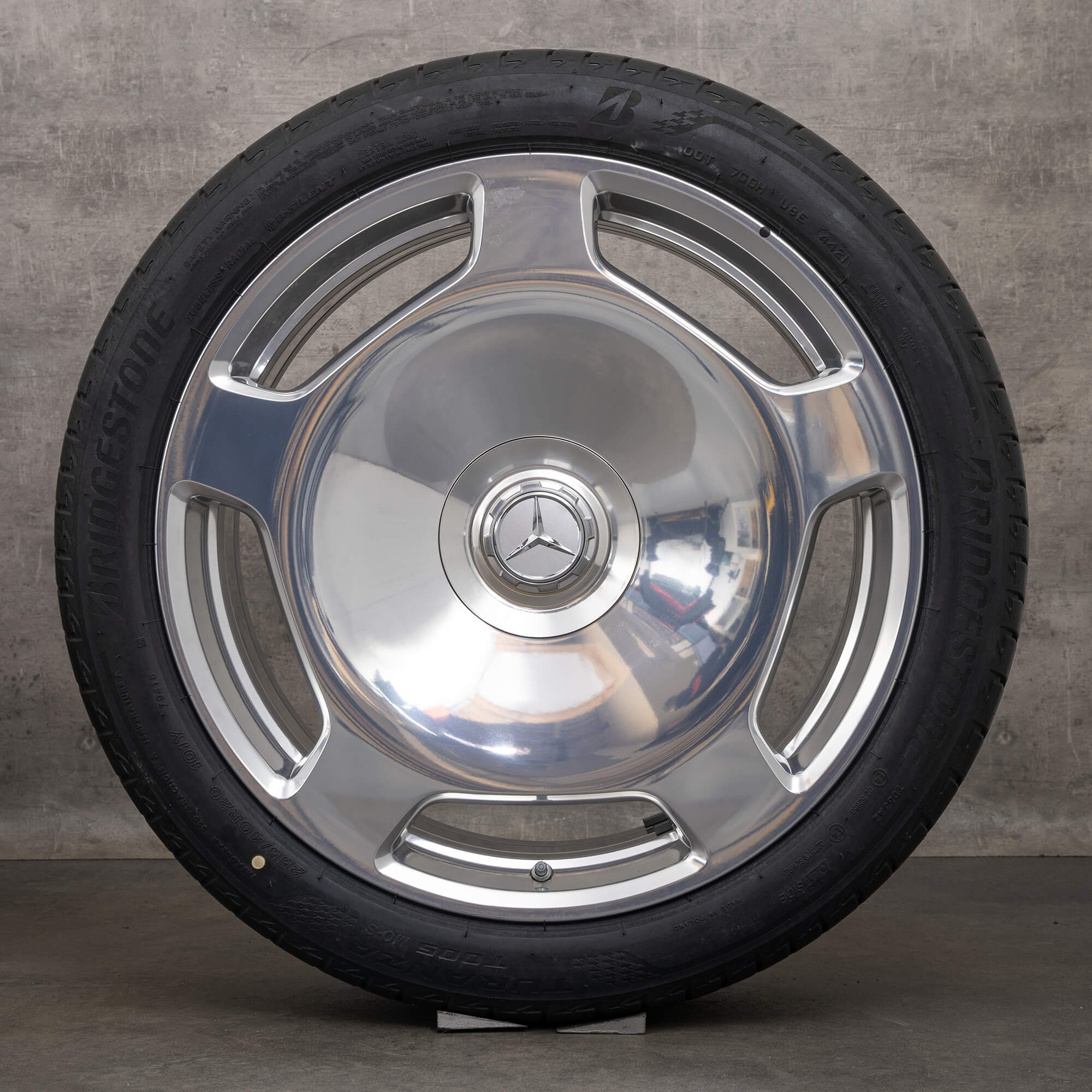 Maybach Mercedes Benz S Class W223 X223 20 inch rims summer wheels chrome