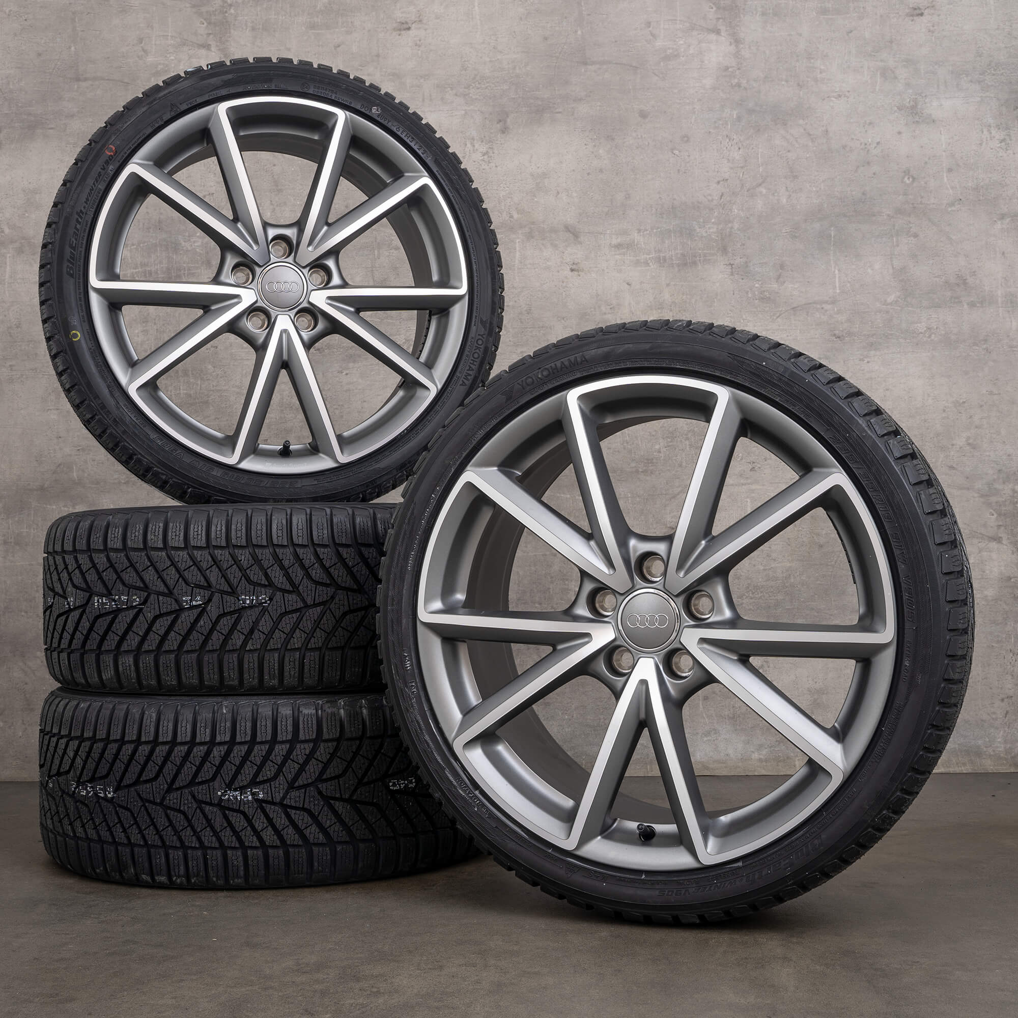 Audi A3 S3 RS3 8V winter wheels tires 19 inch rims 8V0601025FE New