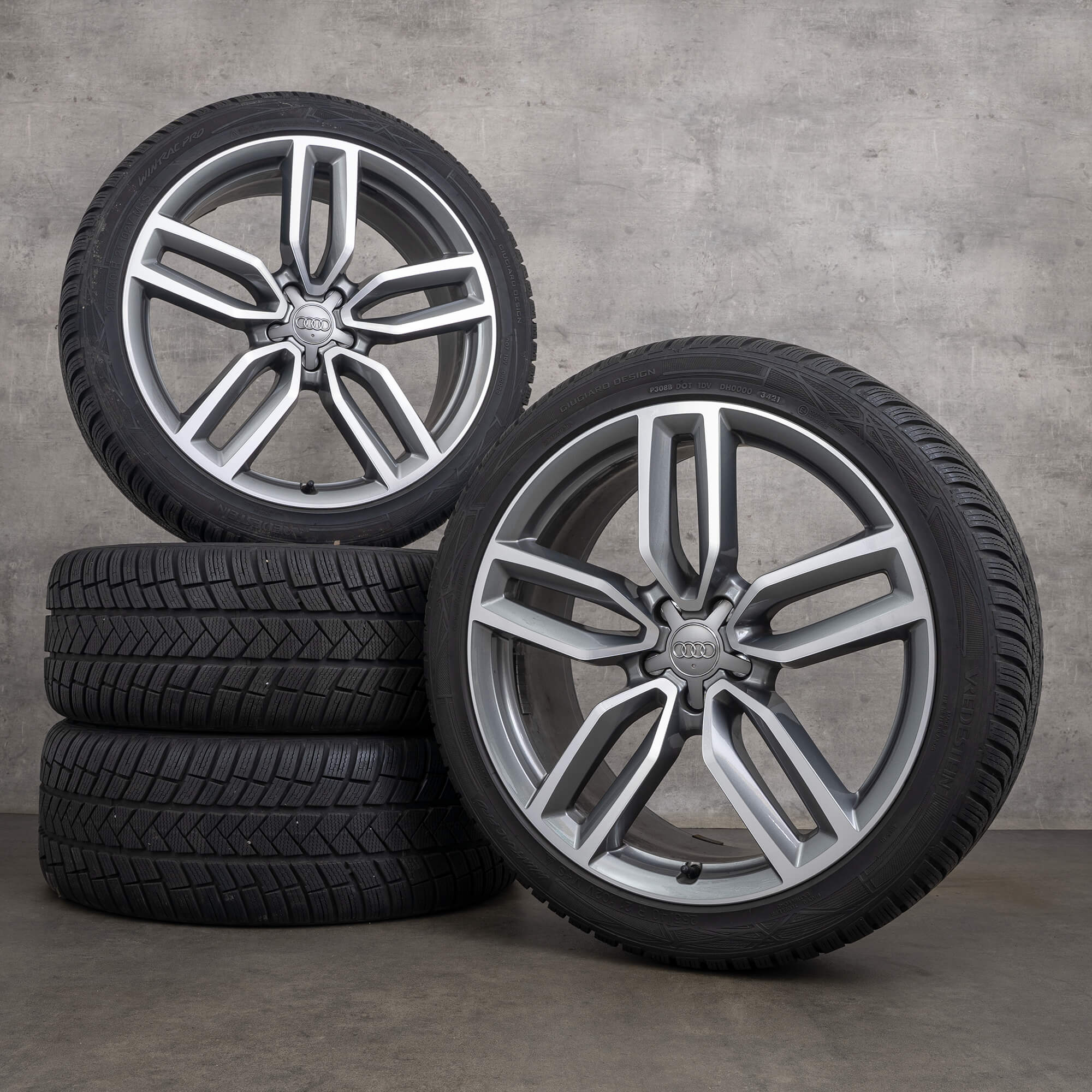 Original Audi Q5 SQ5 Winterräder 21 Zoll 8R Felgen 8R0601025AM titan ...